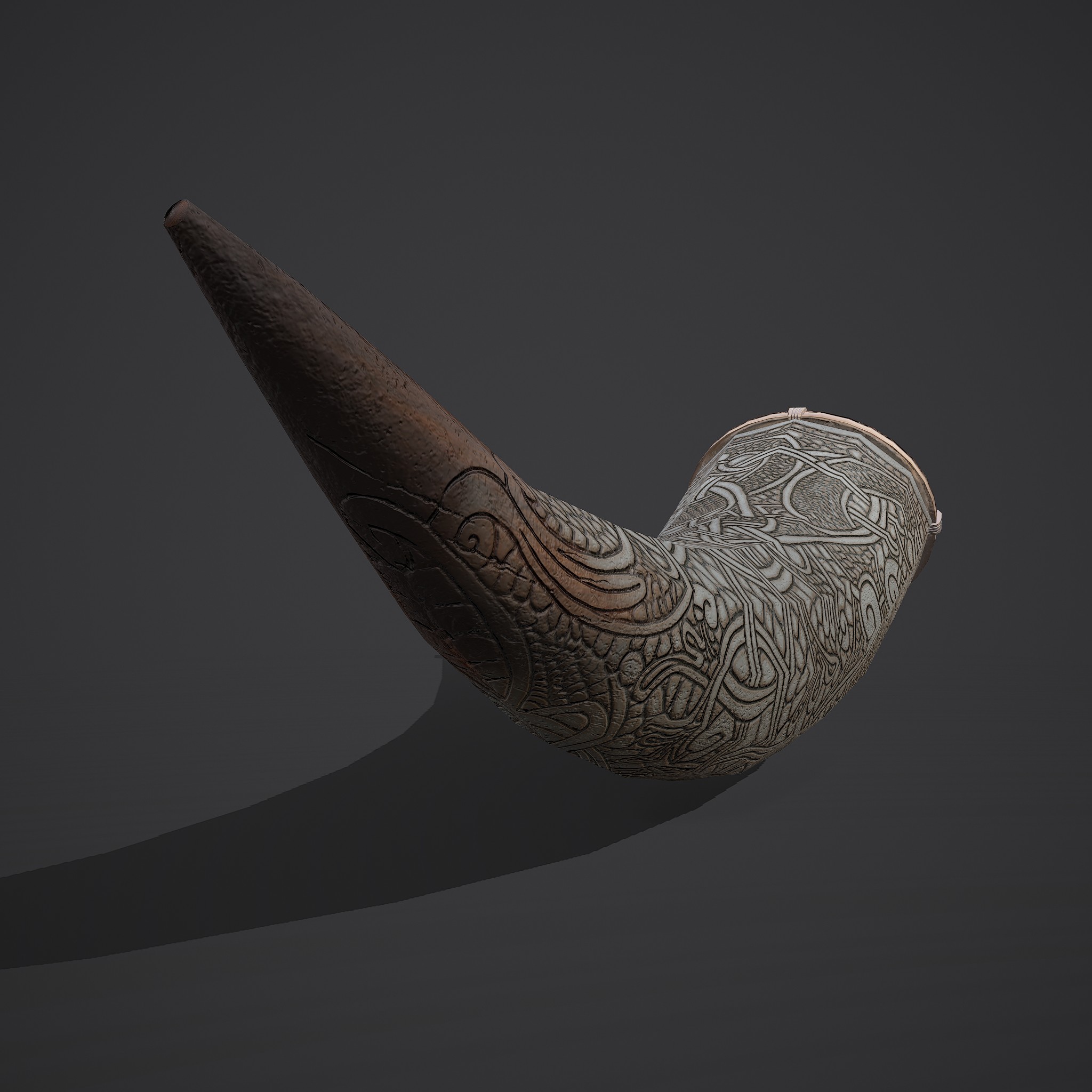 Viking Horn Game Model by Get Dead Entertainment