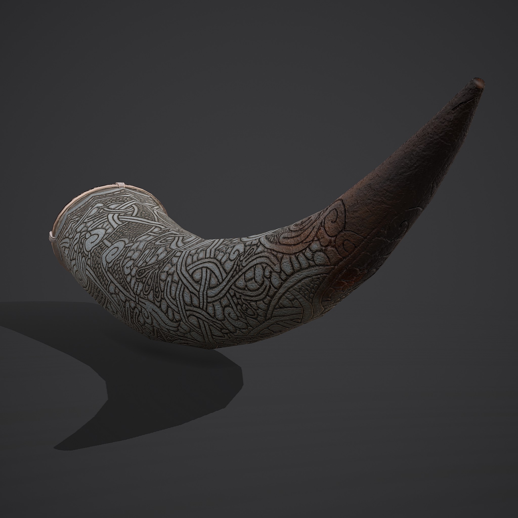 Viking Horn Game Model by Get Dead Entertainment