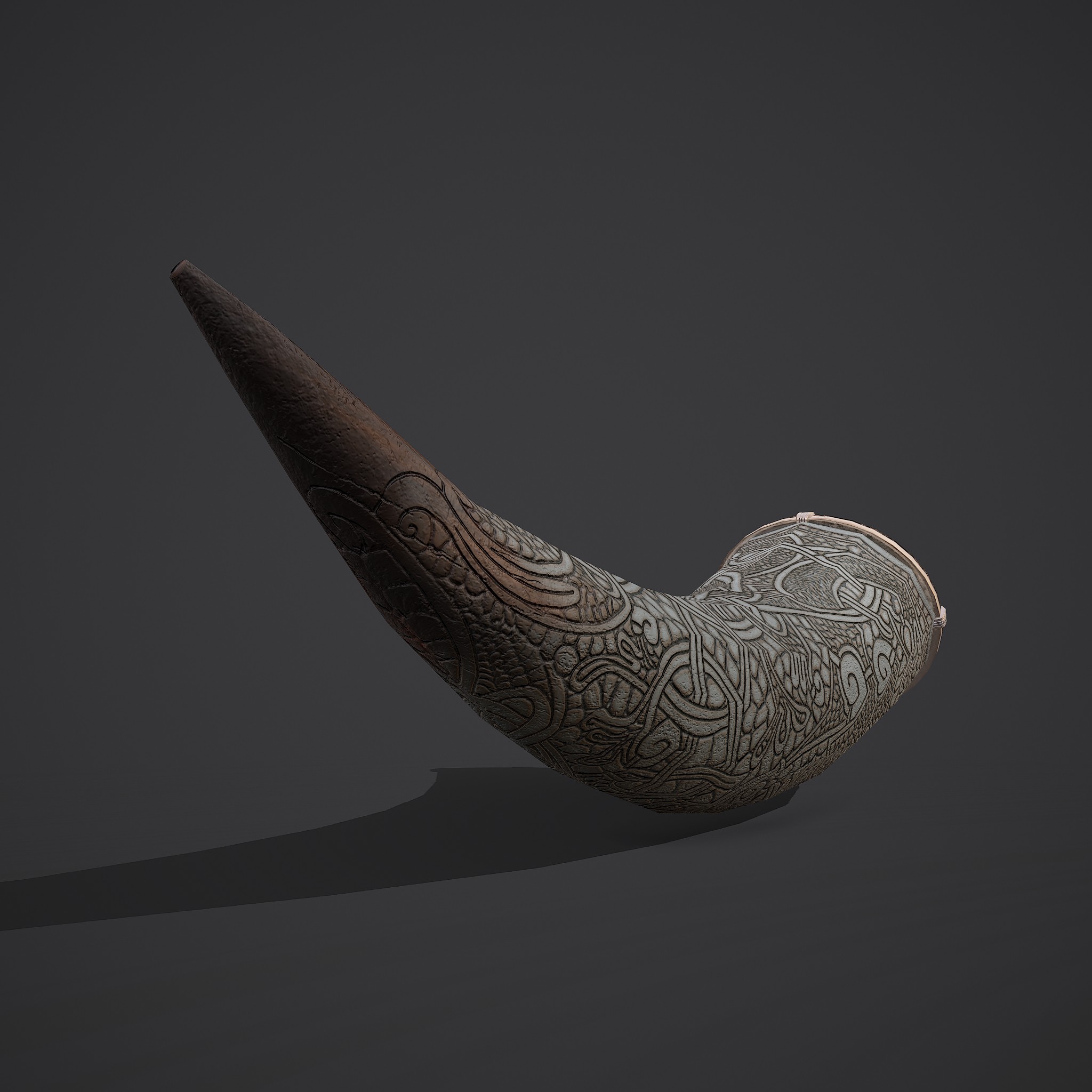 Viking Horn Game Model by Get Dead Entertainment