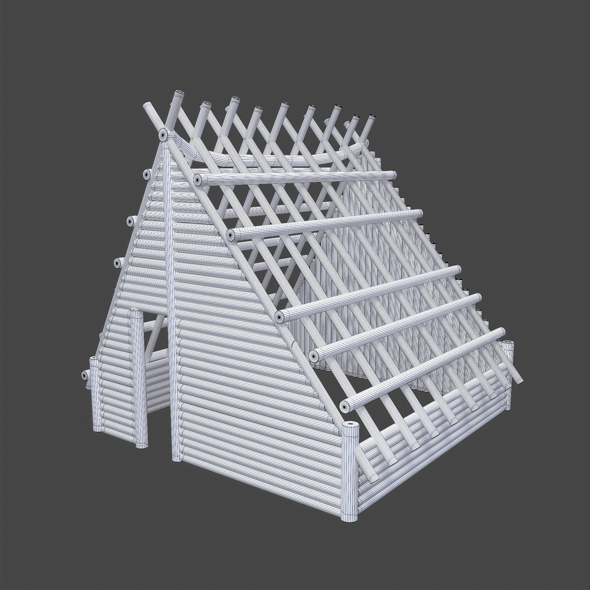 Viking Hut A - 3D Model by Get Dead Entertainment