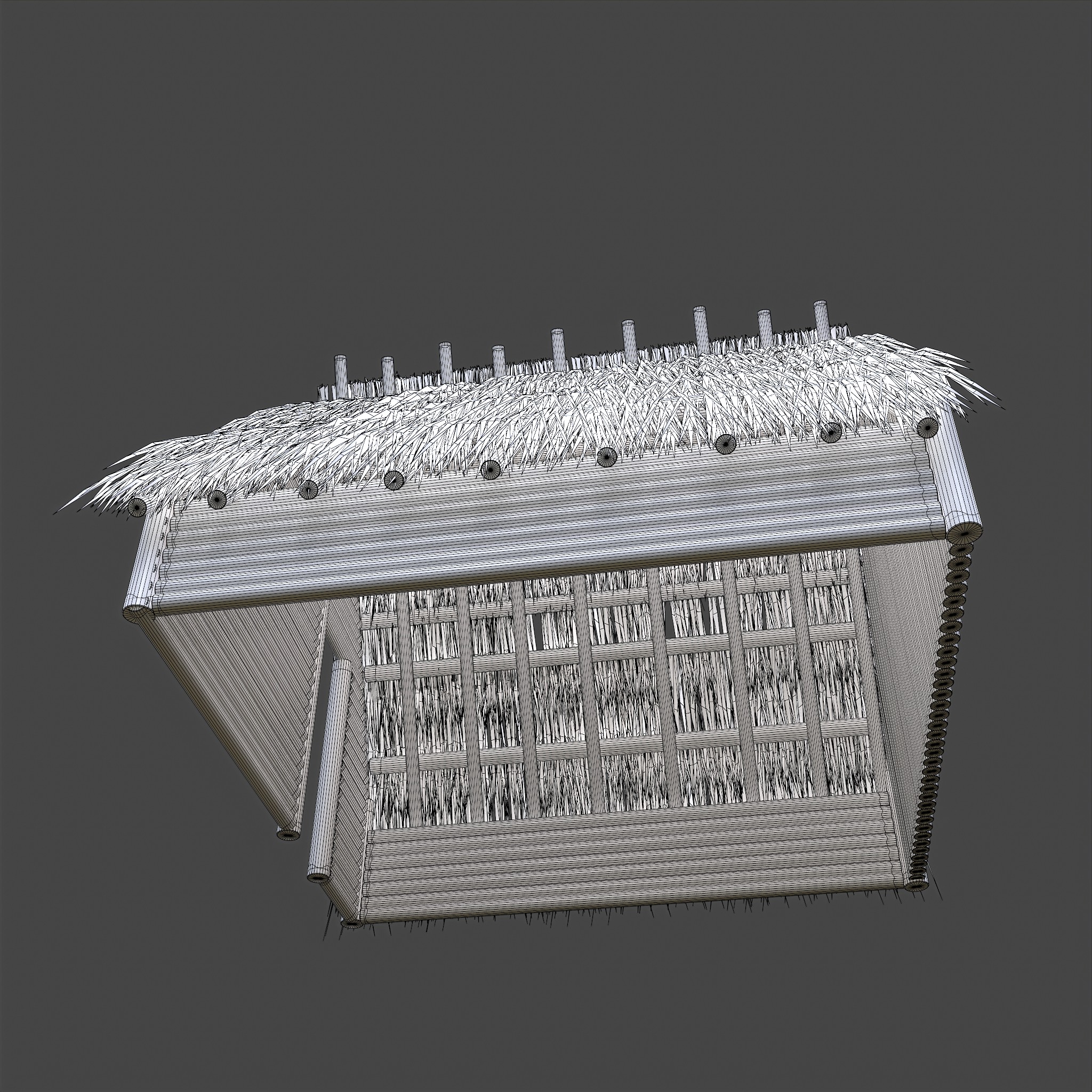 Viking Hut A - 3D Model by Get Dead Entertainment