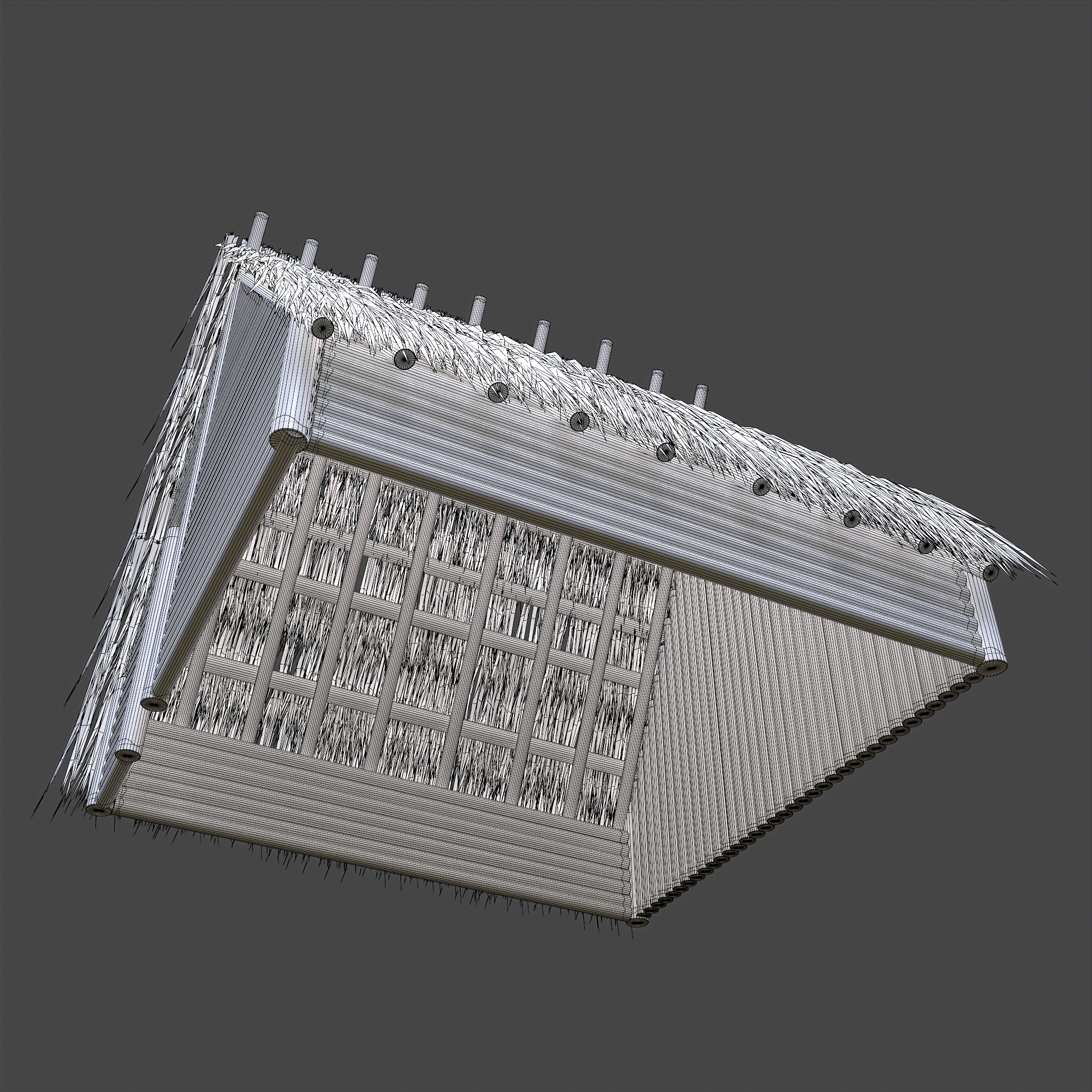 Viking Hut A - 3D Model by Get Dead Entertainment