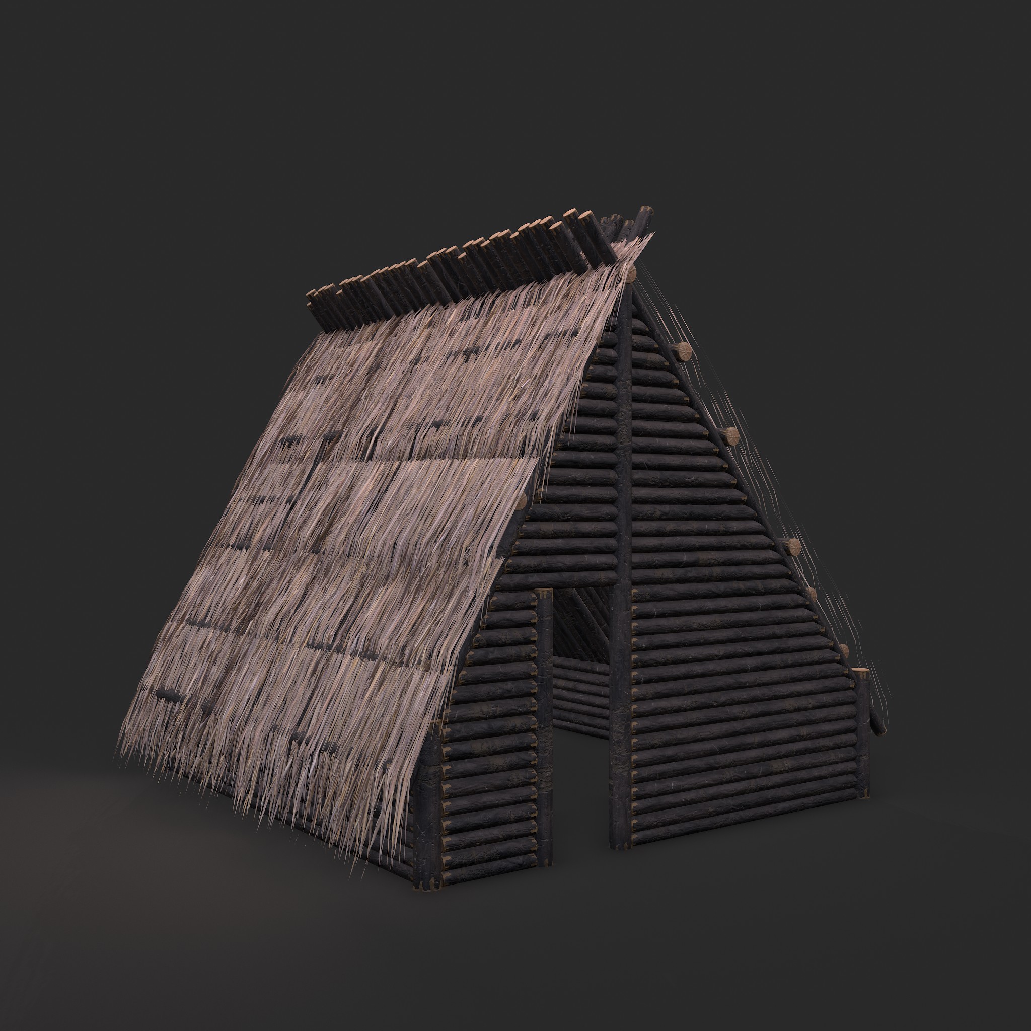 Viking Hut B - 3D Model by Get Dead Entertainment