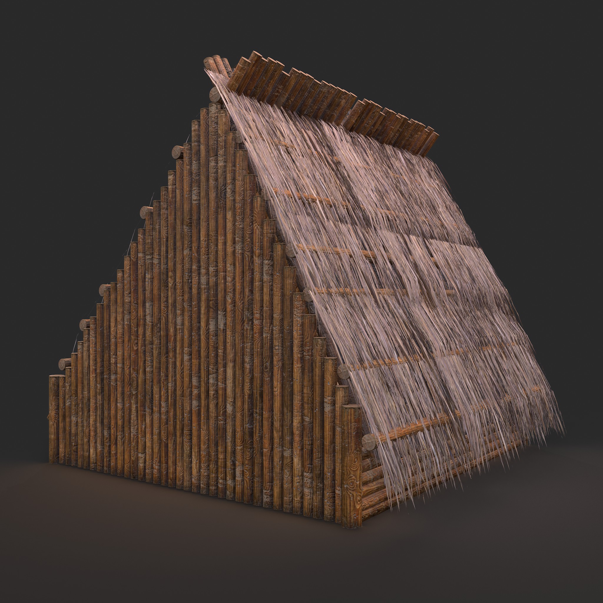 Viking Hut B - 3D Model by Get Dead Entertainment