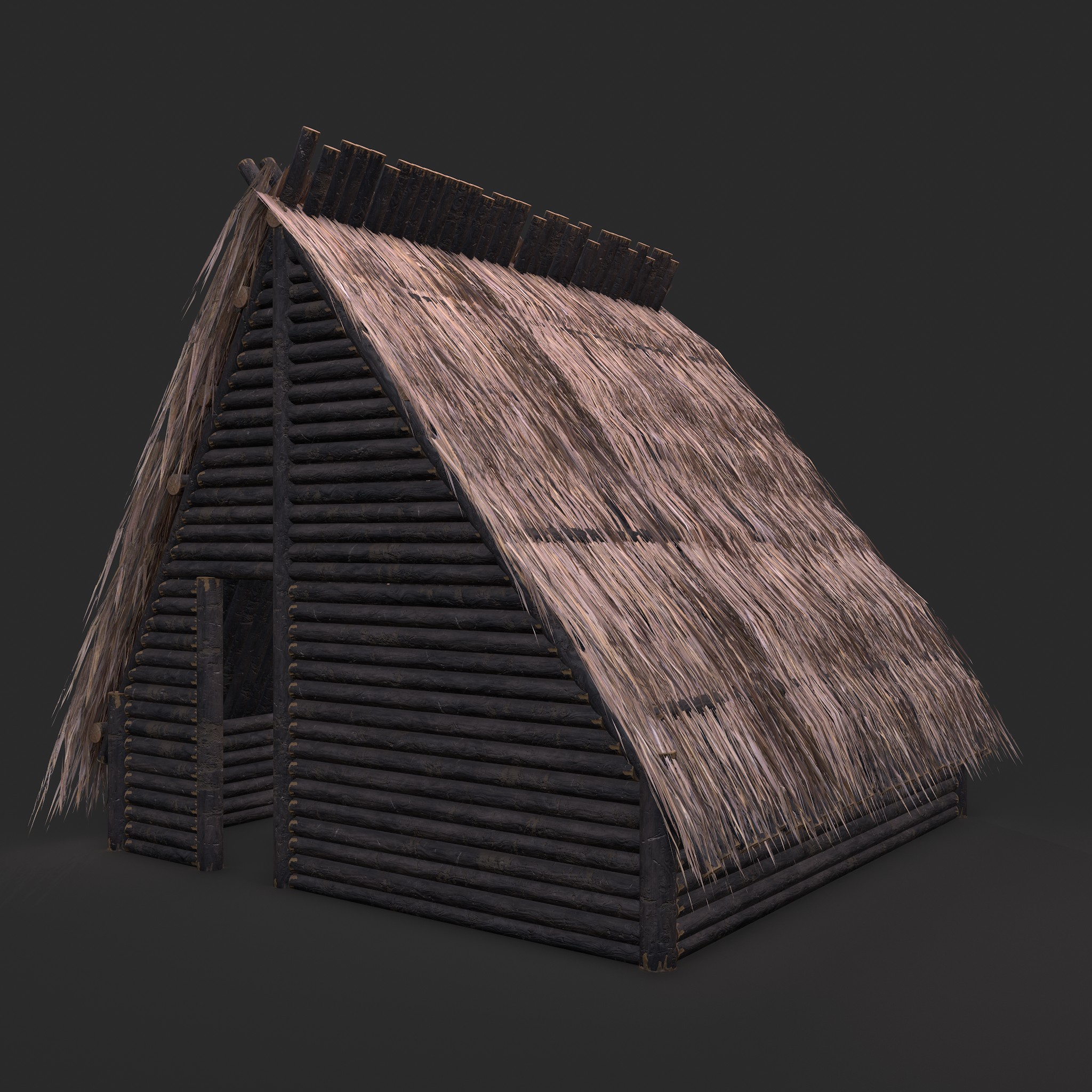 Viking Hut B - 3D Model by Get Dead Entertainment