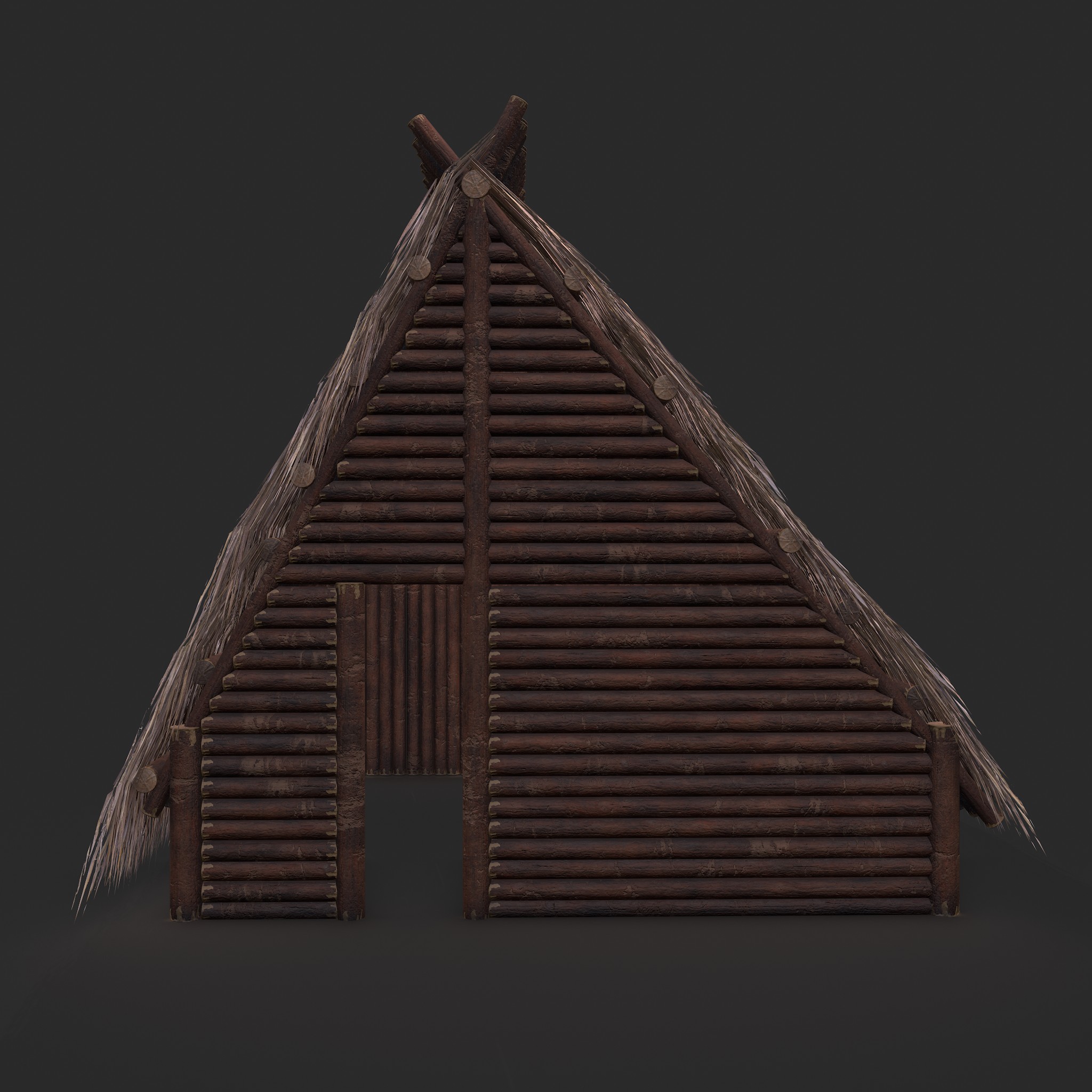 Viking Hut B - 3D Model by Get Dead Entertainment