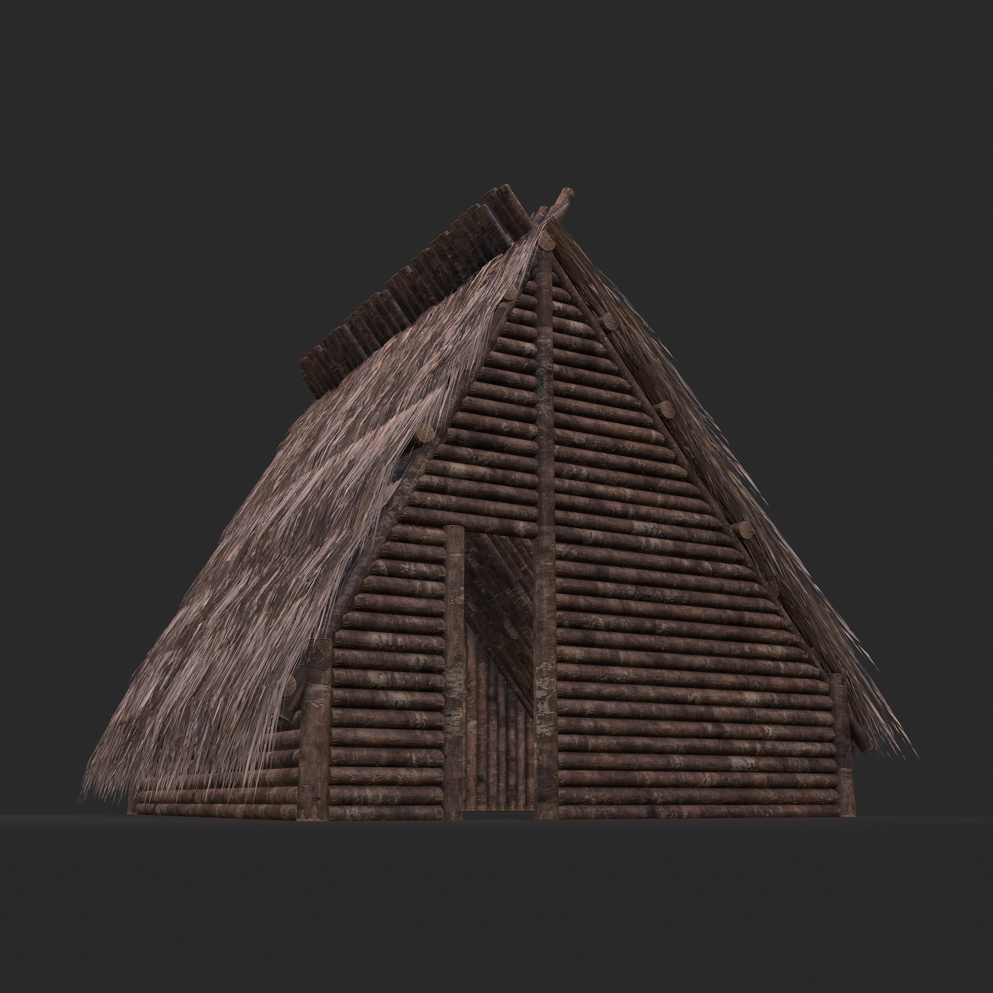 Viking Hut B - 3D Model by Get Dead Entertainment