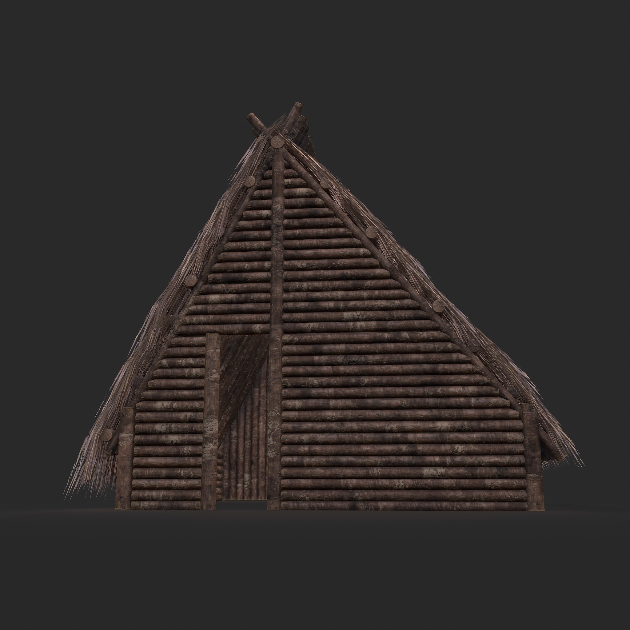 Viking Hut B - 3D Model by Get Dead Entertainment