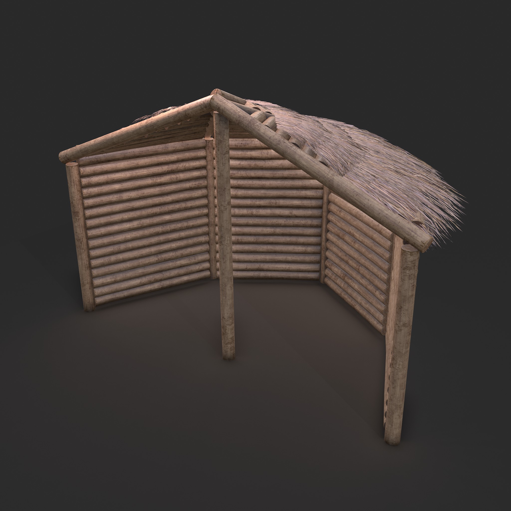 Viking Hut D - 3D Model by Get Dead Entertainment