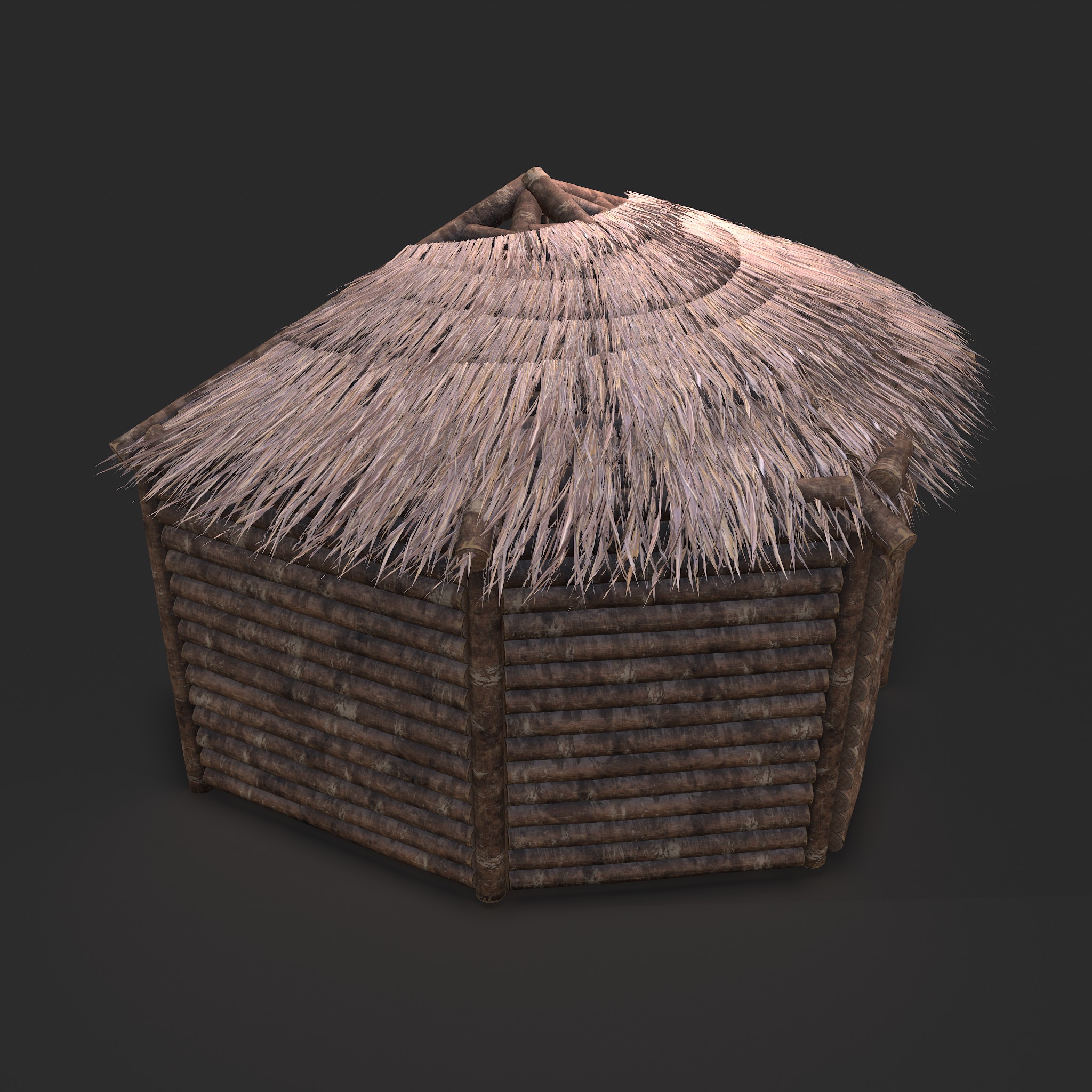 Viking Hut D - 3D Model by Get Dead Entertainment