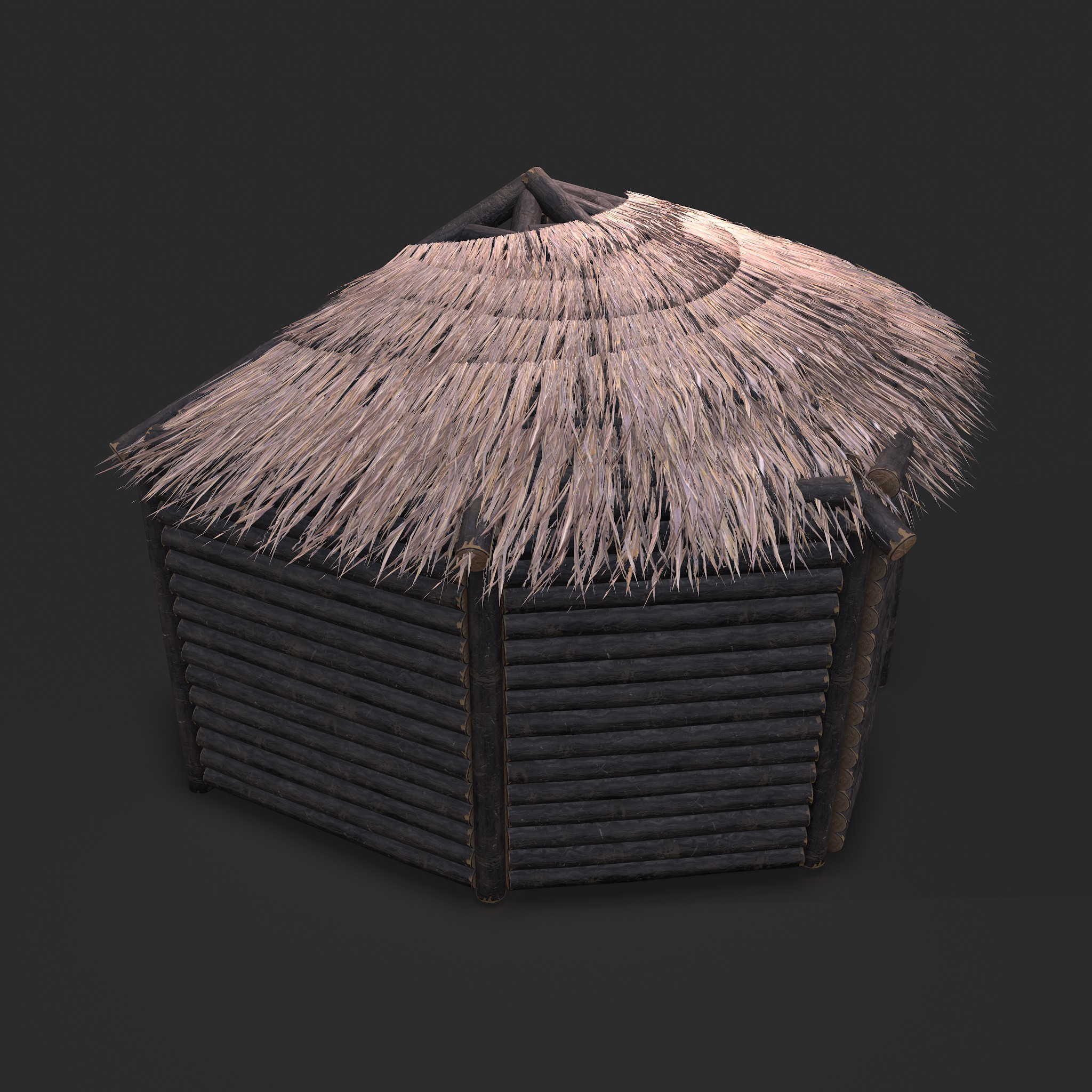 Viking Hut D - 3D Model by Get Dead Entertainment