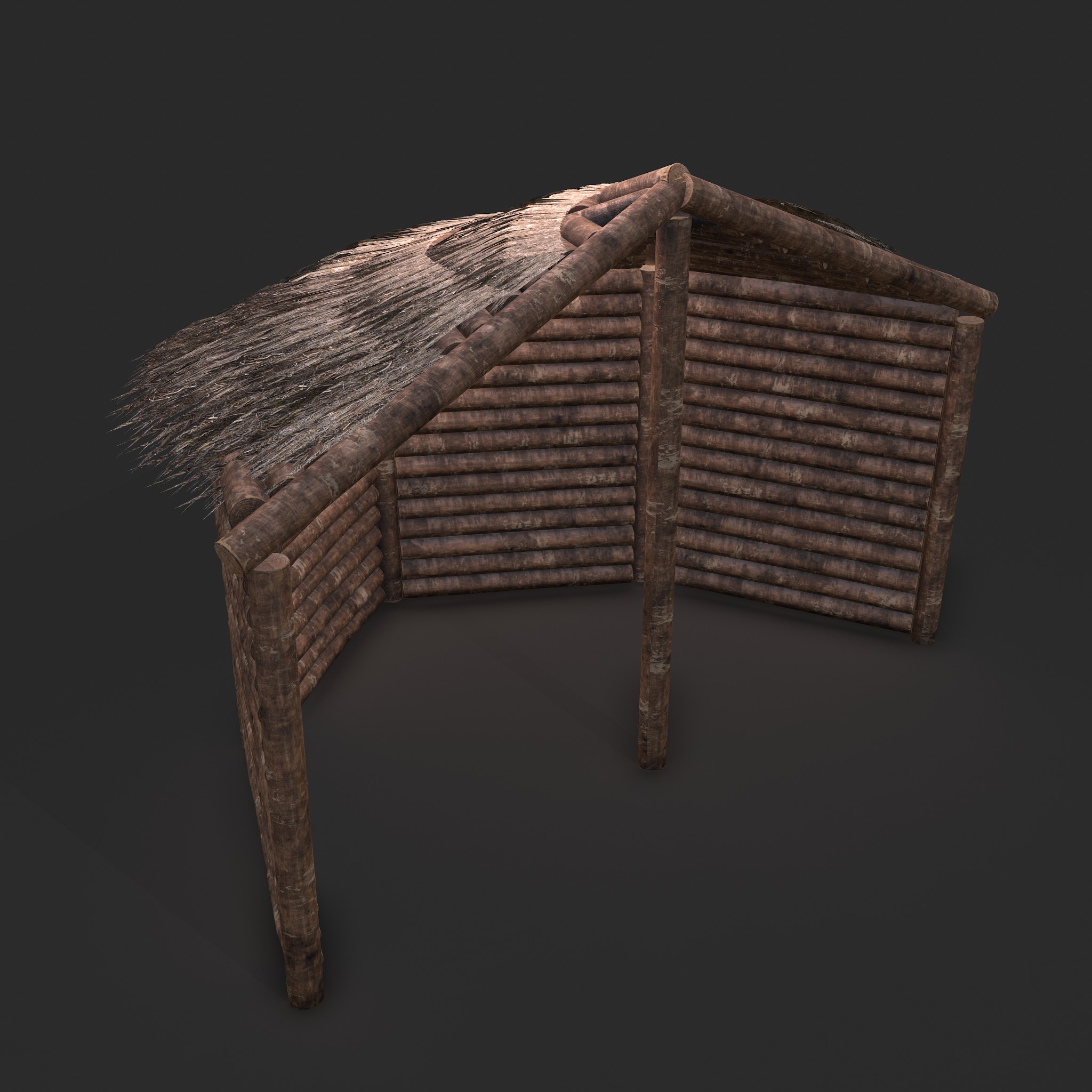 Viking Hut D - 3D Model by Get Dead Entertainment