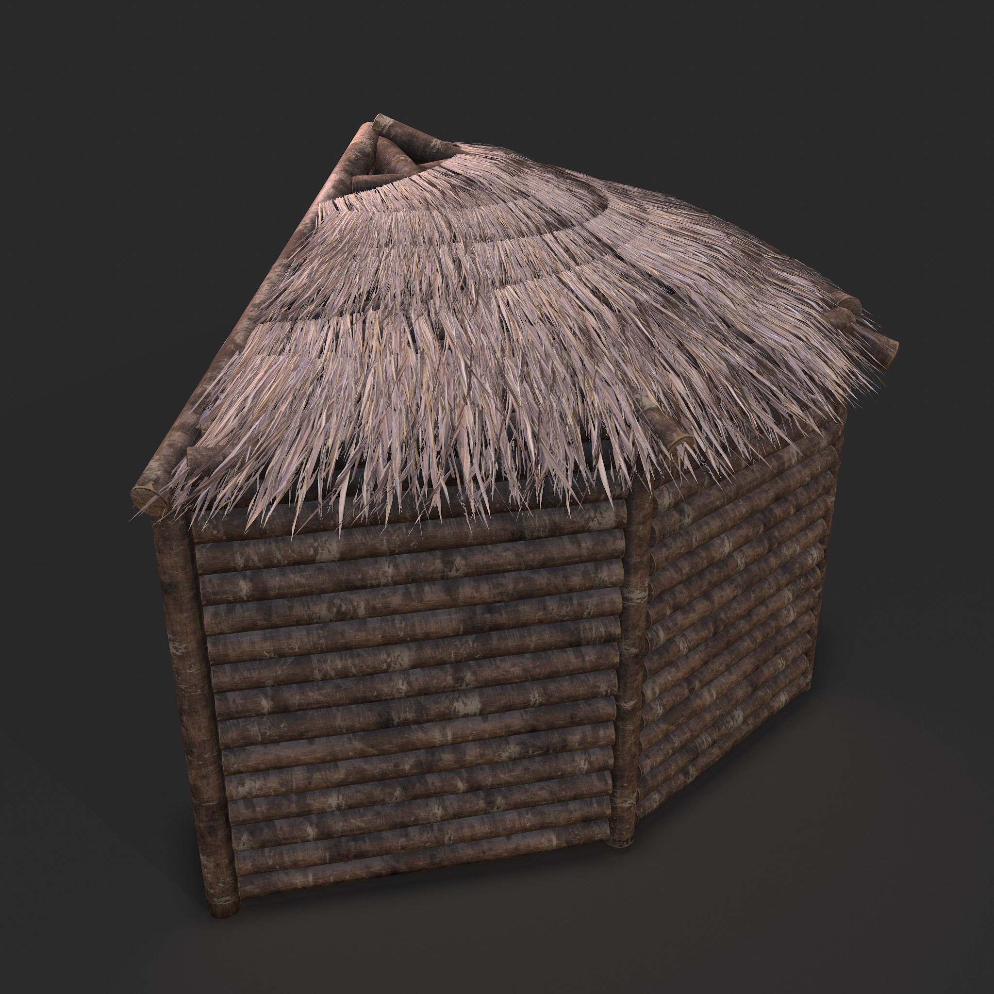 Viking Hut D - 3D Model by Get Dead Entertainment