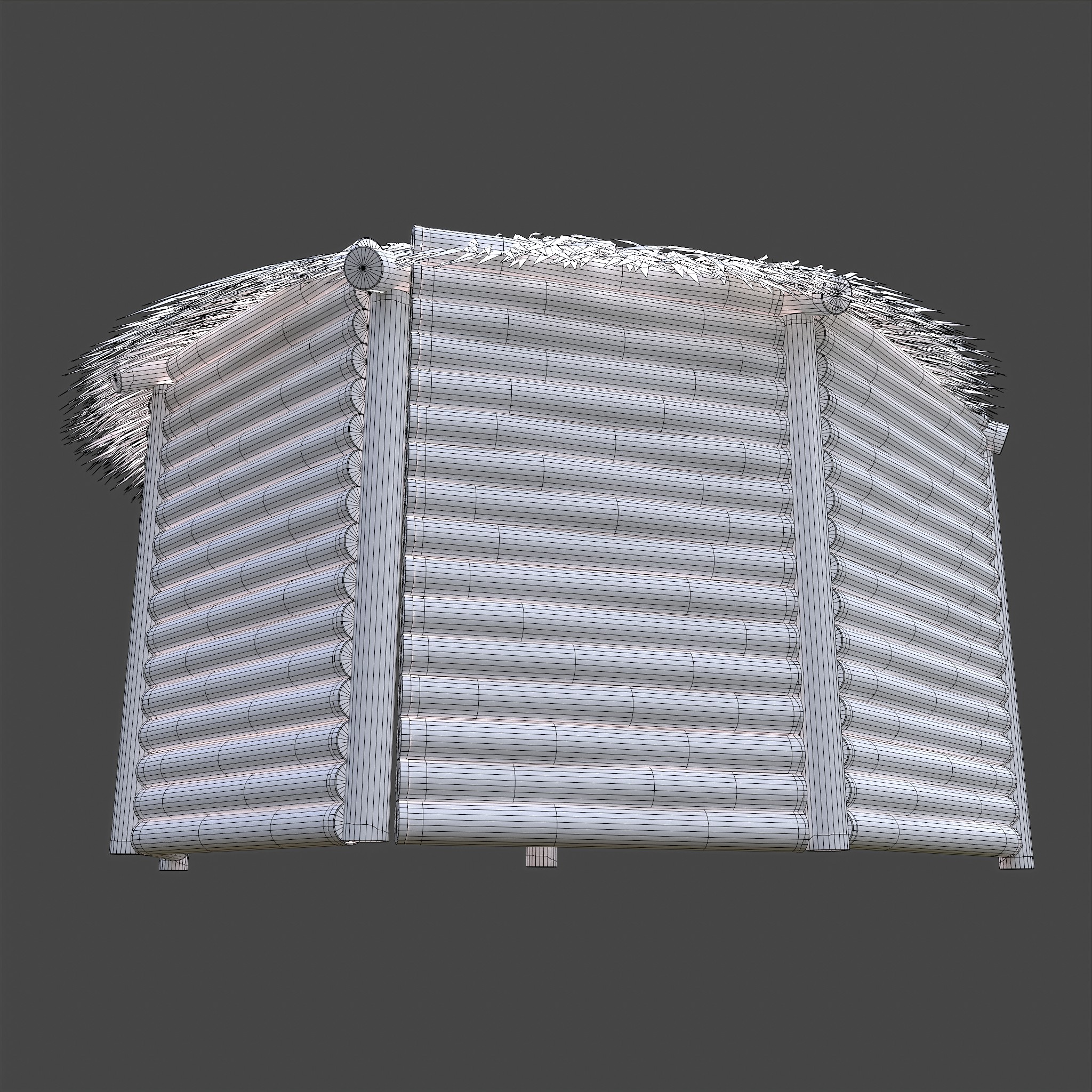 Viking Hut D - 3D Model by Get Dead Entertainment