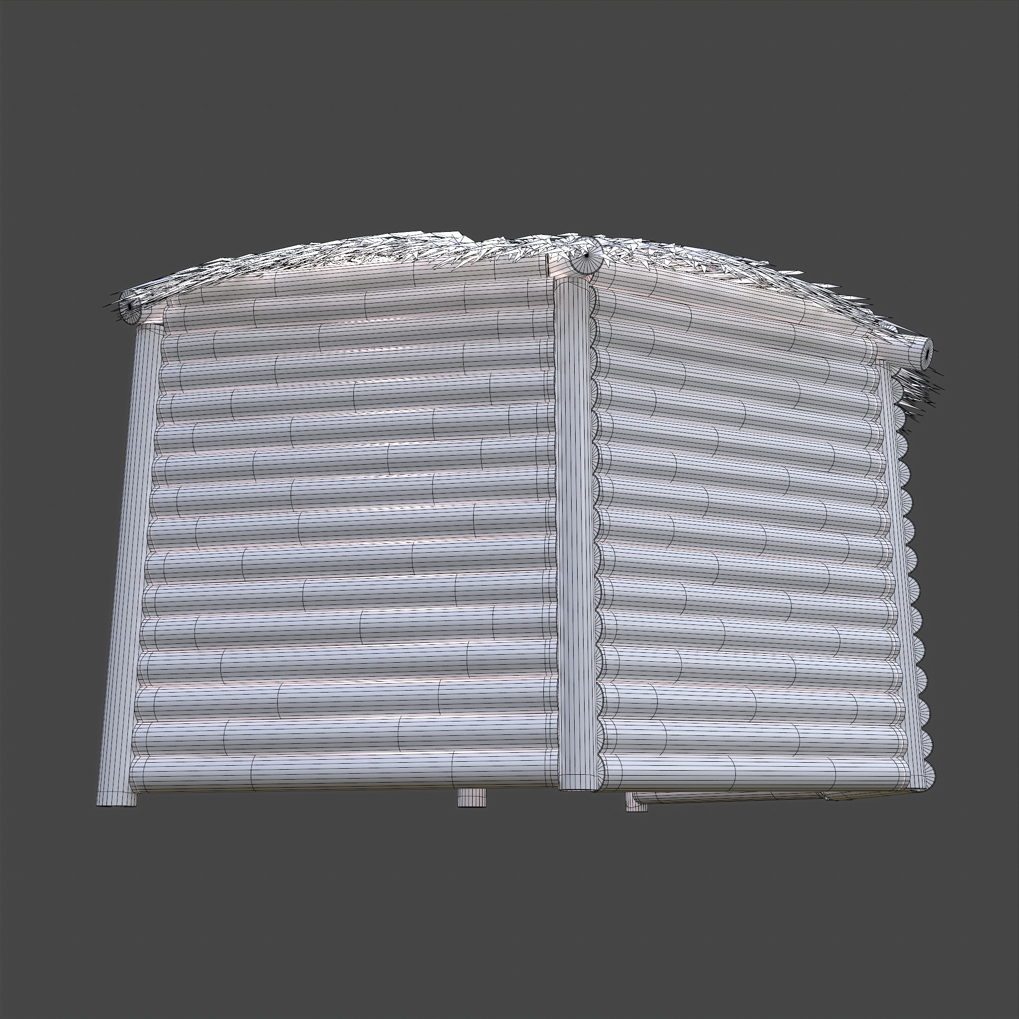 Viking Hut D - 3D Model by Get Dead Entertainment