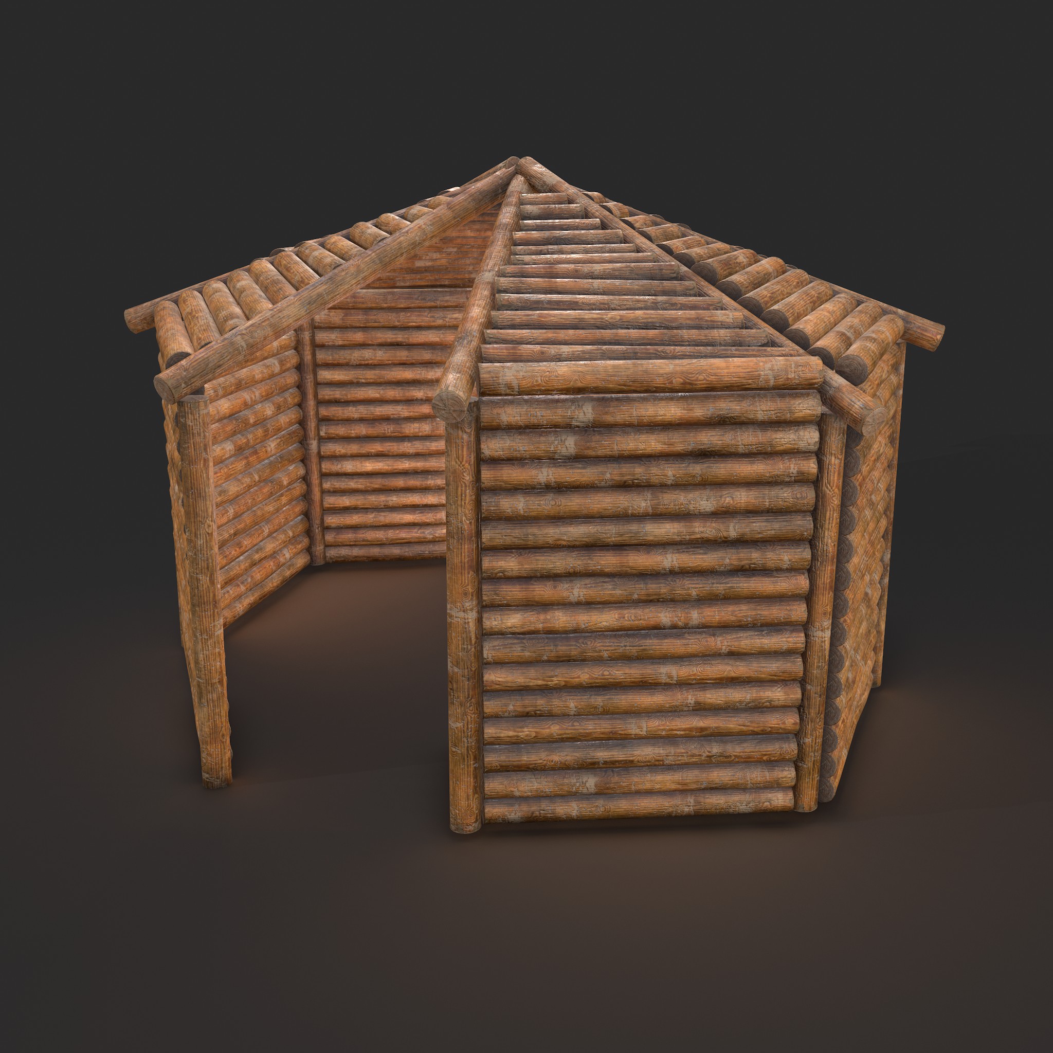 Viking Hut F - 3D Model by Get Dead Entertainment