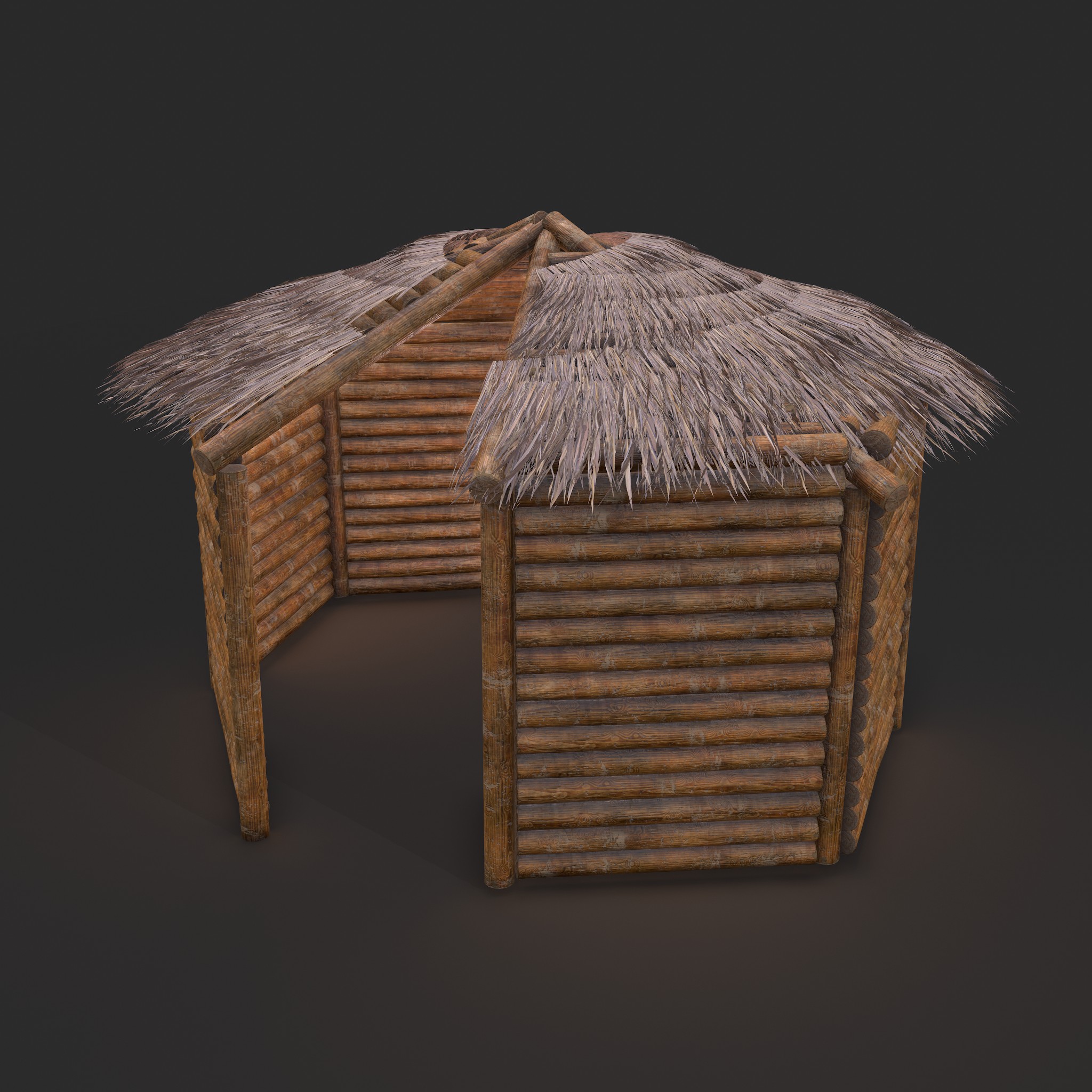 Viking Hut G - 3D Model by Get Dead Entertainment