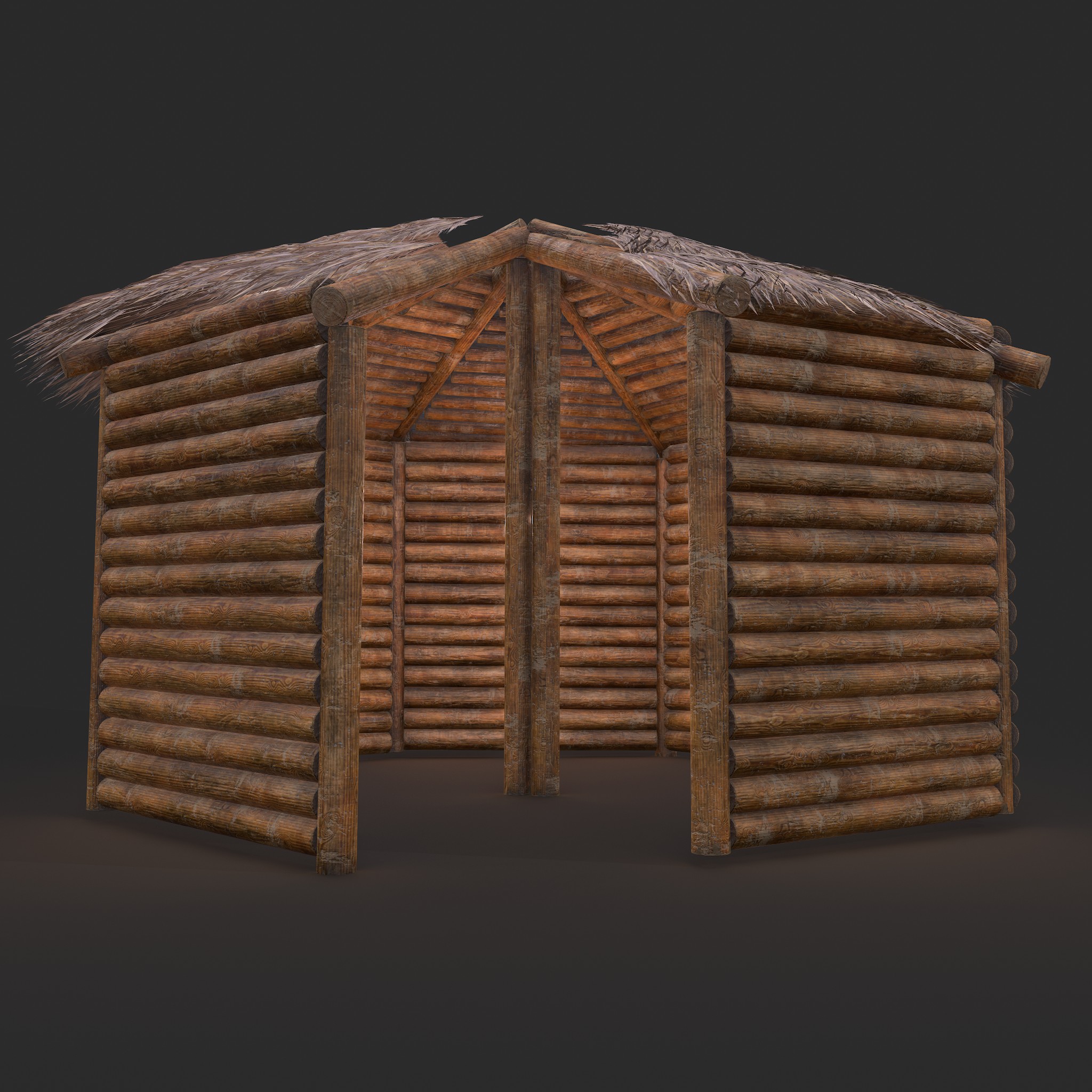 Viking Hut G - 3D Model by Get Dead Entertainment