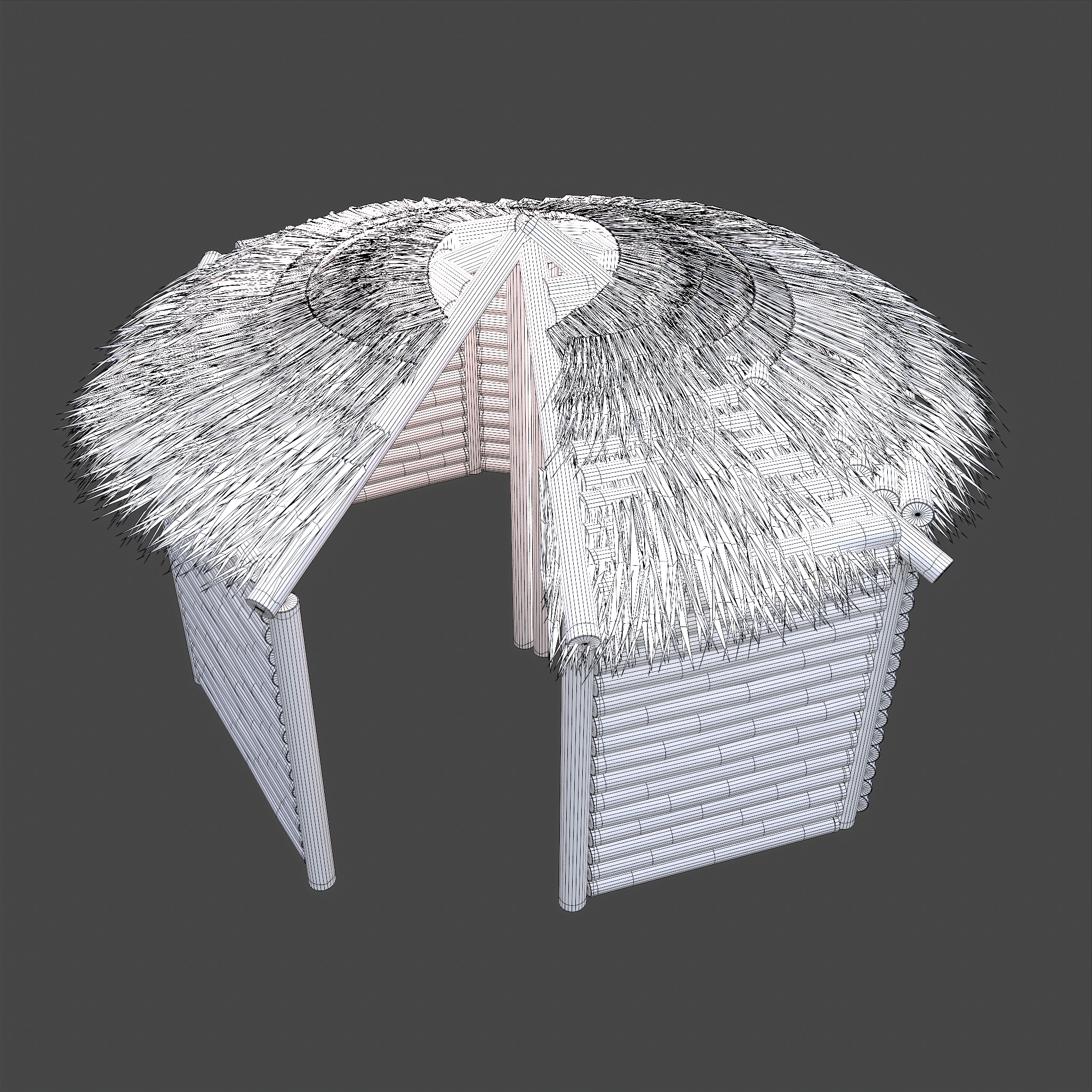 Viking Hut G - 3D Model by Get Dead Entertainment