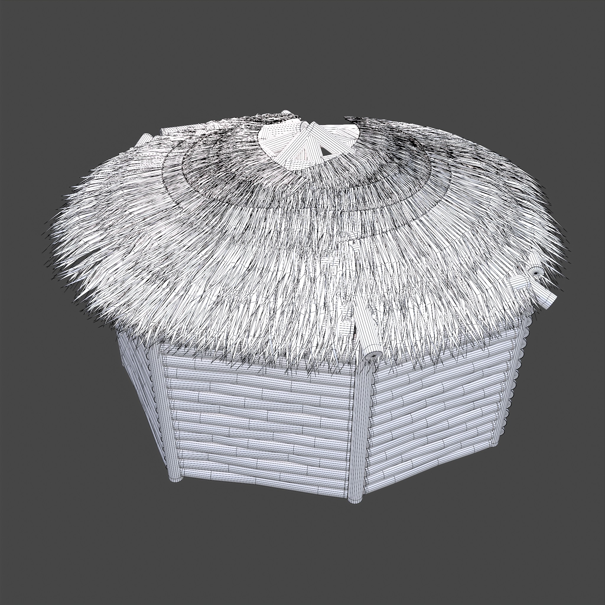 Viking Hut G - 3D Model by Get Dead Entertainment