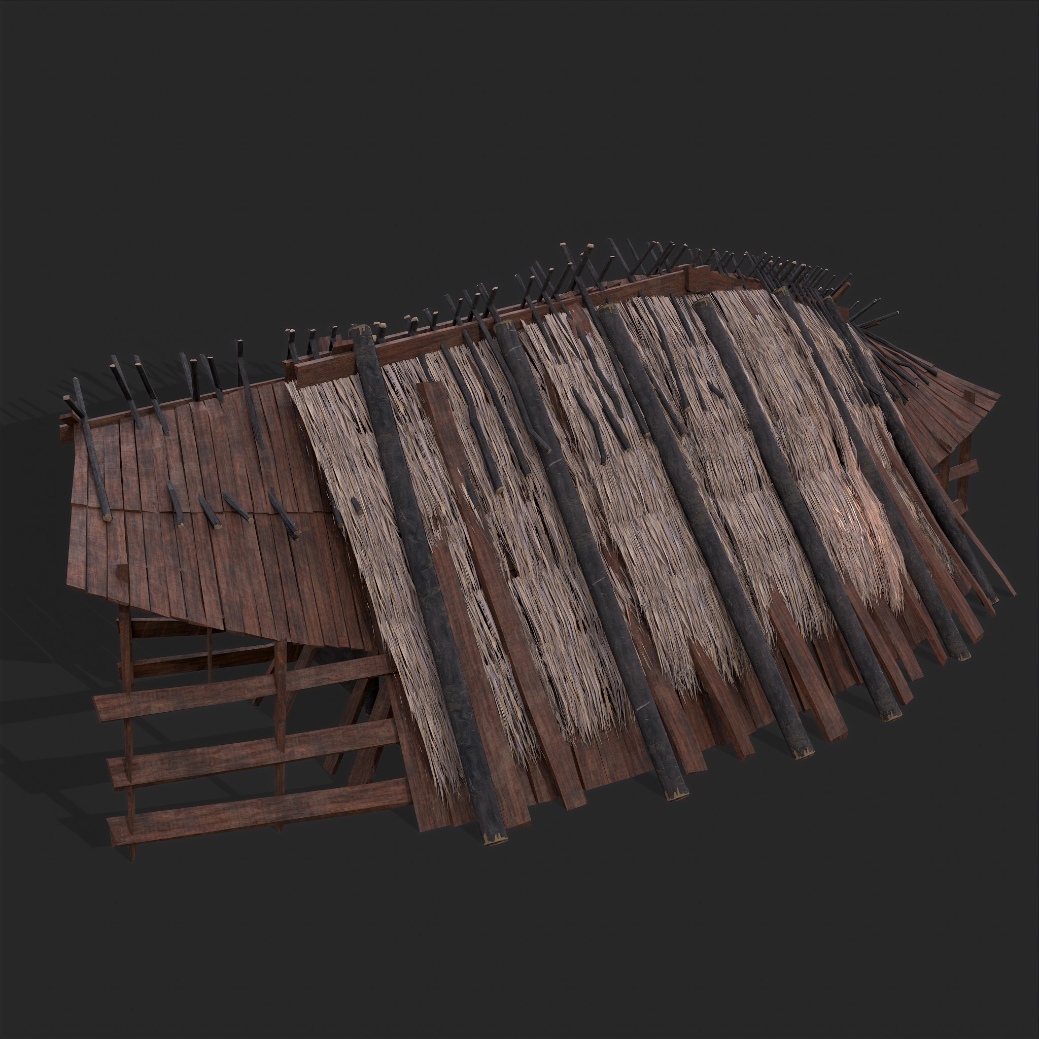 Viking Hut H - 3D Model by Get Dead Entertainment