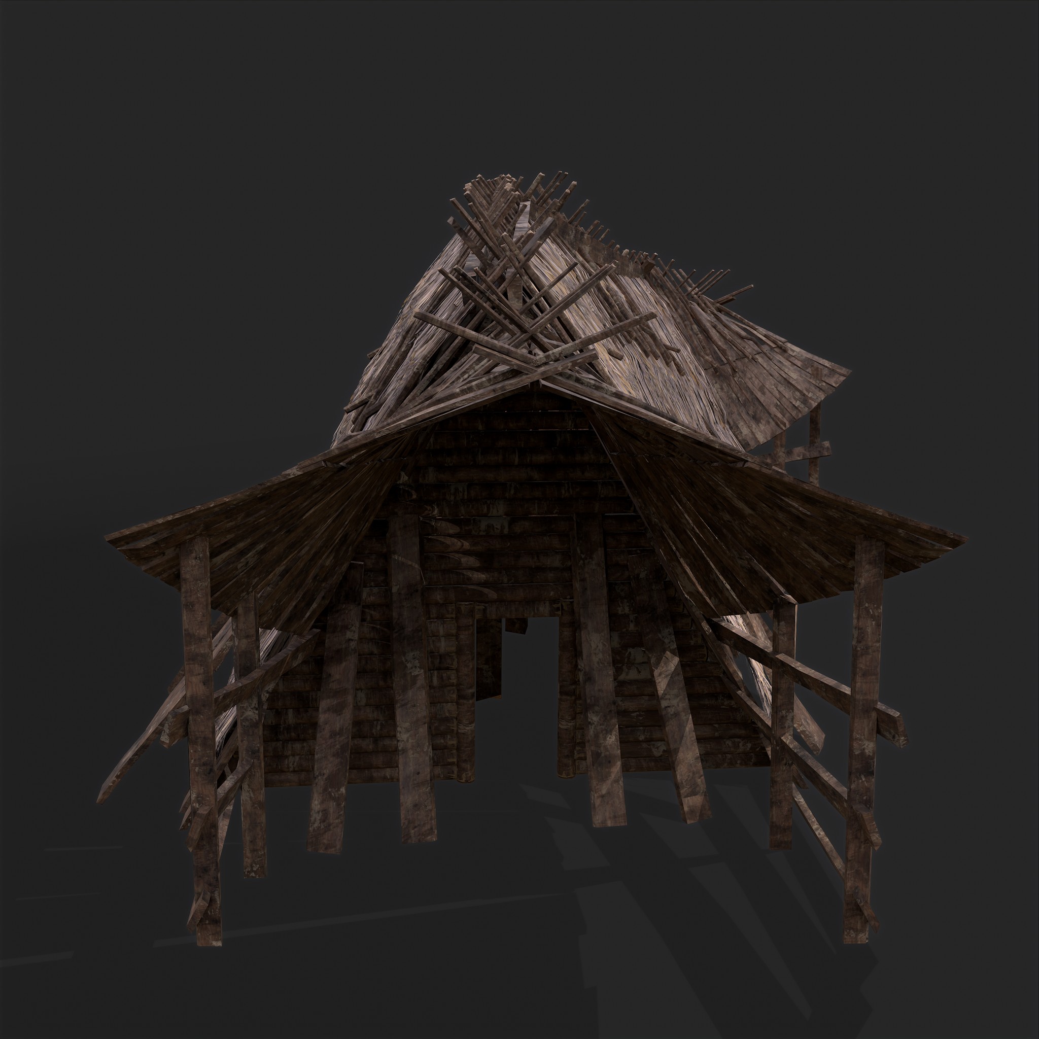 Viking Hut I - 3D Model by Get Dead Entertainment
