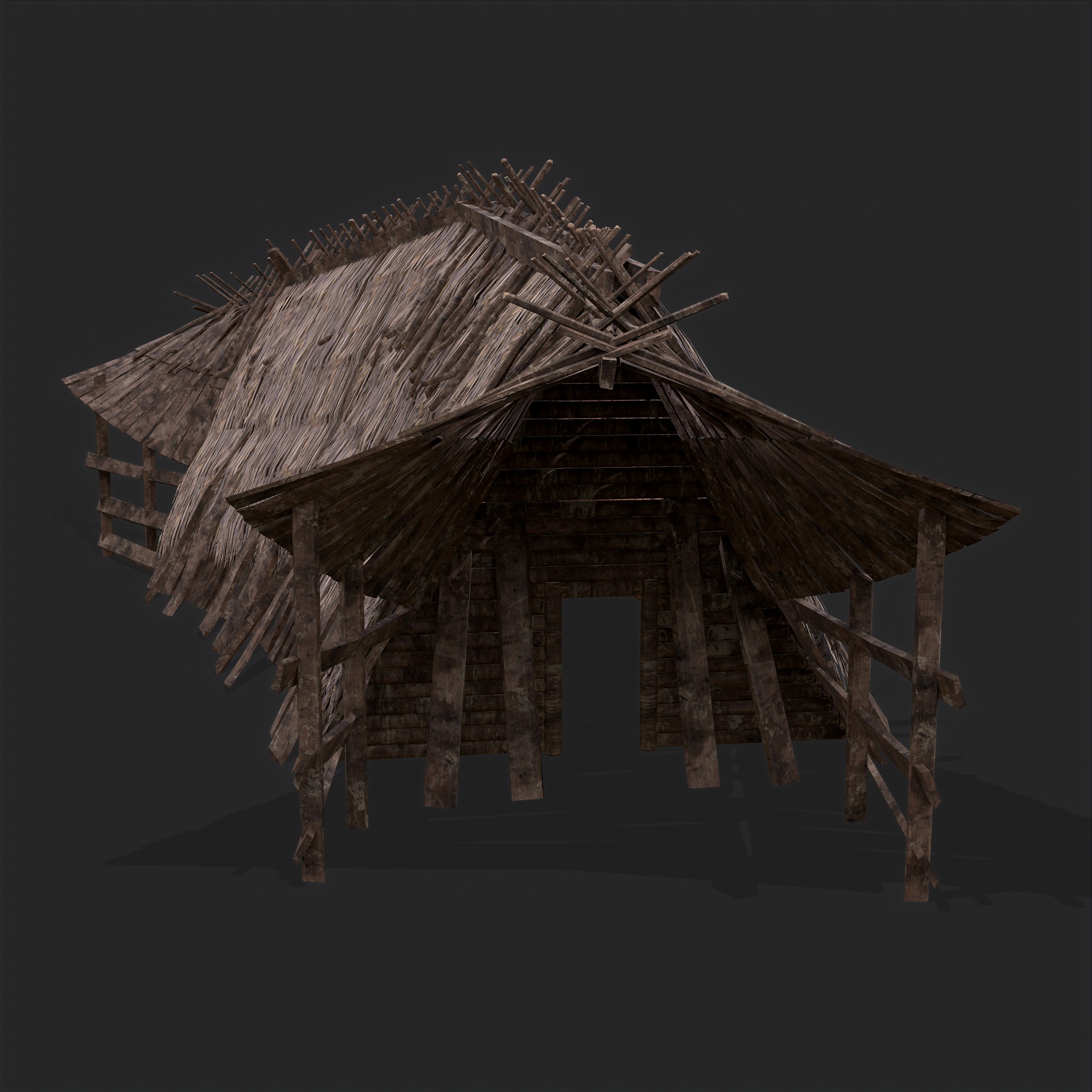 Viking Hut I - 3D Model by Get Dead Entertainment