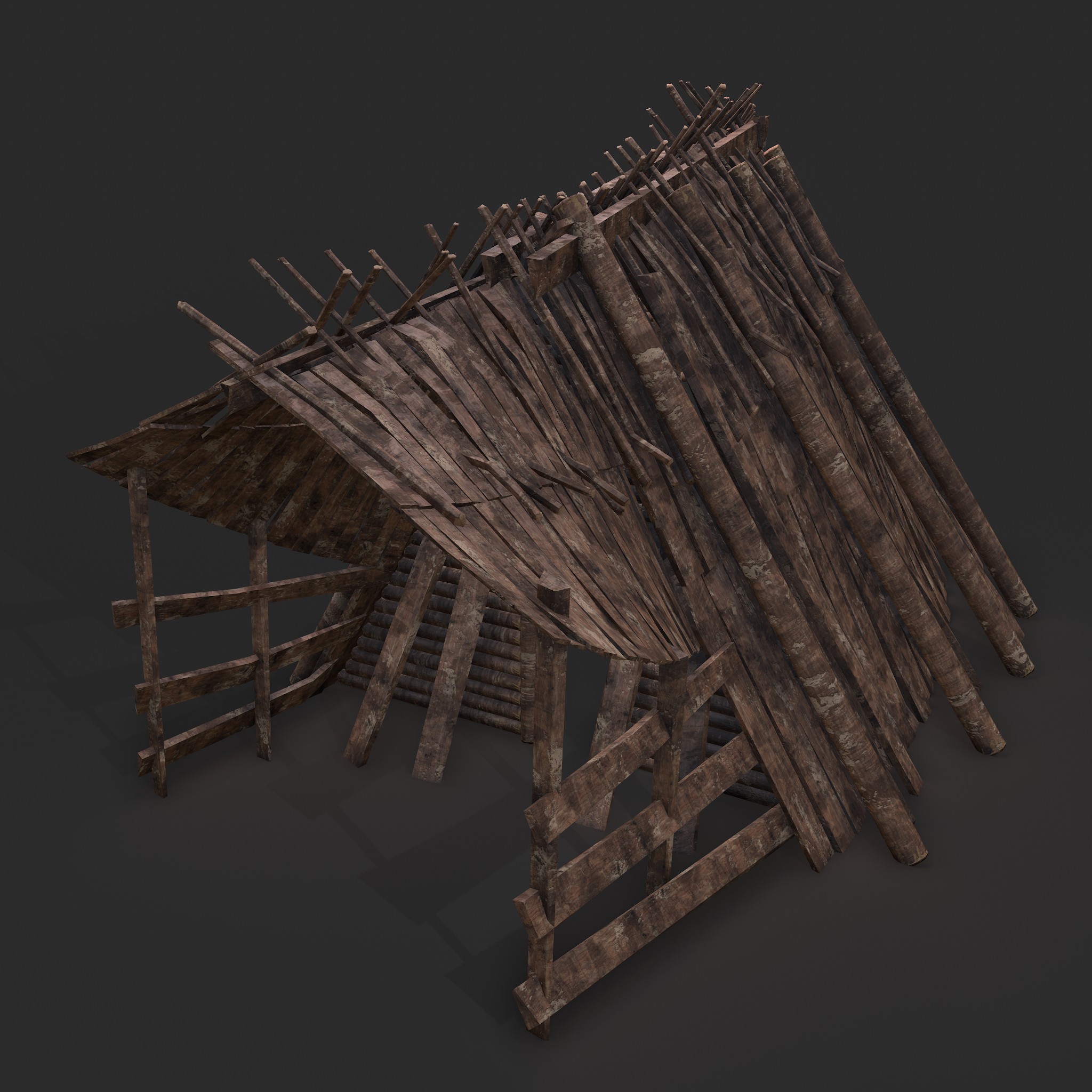 Viking Hut J - 3D Model by Get Dead Entertainment