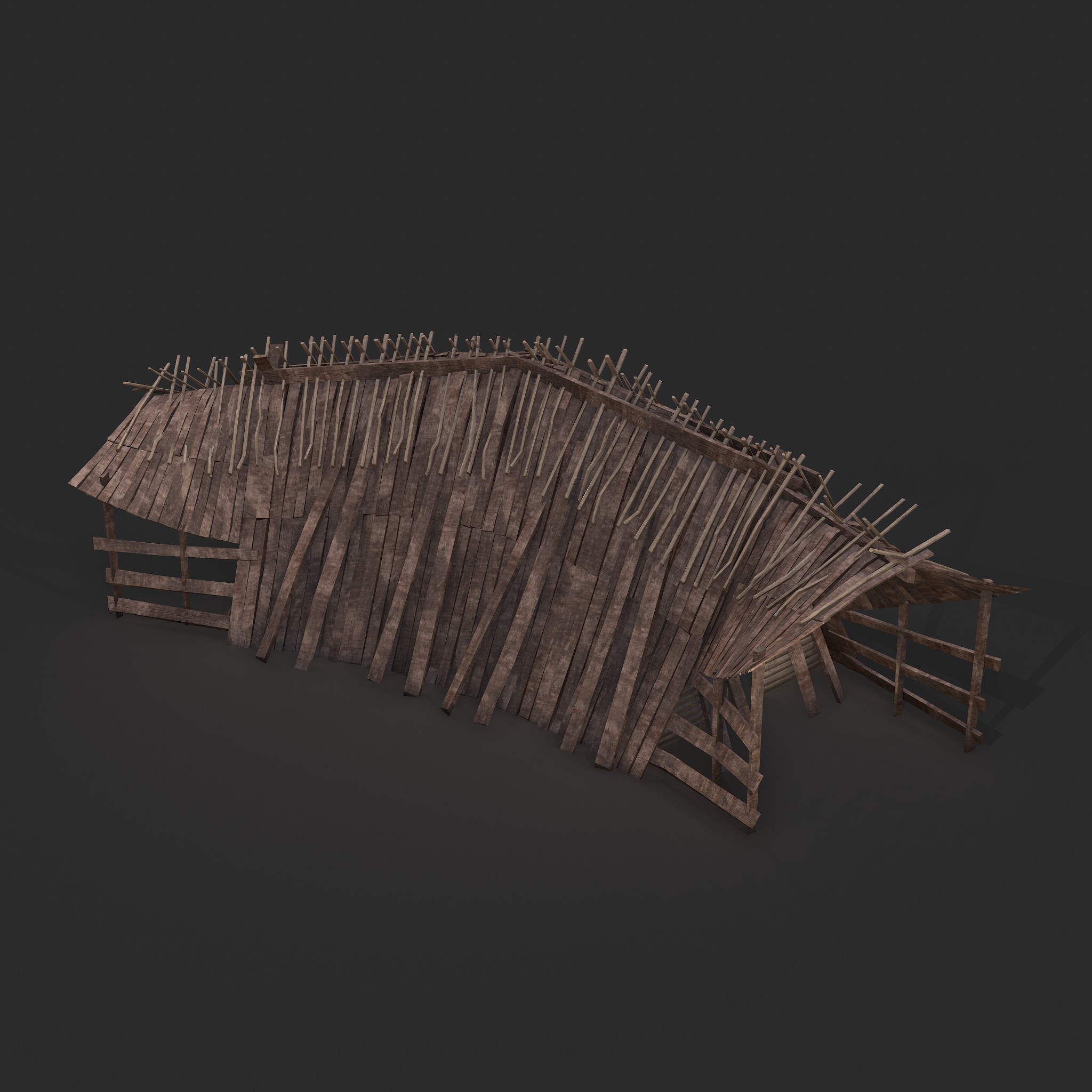 Viking Hut K - 3D Model by Get Dead Entertainment