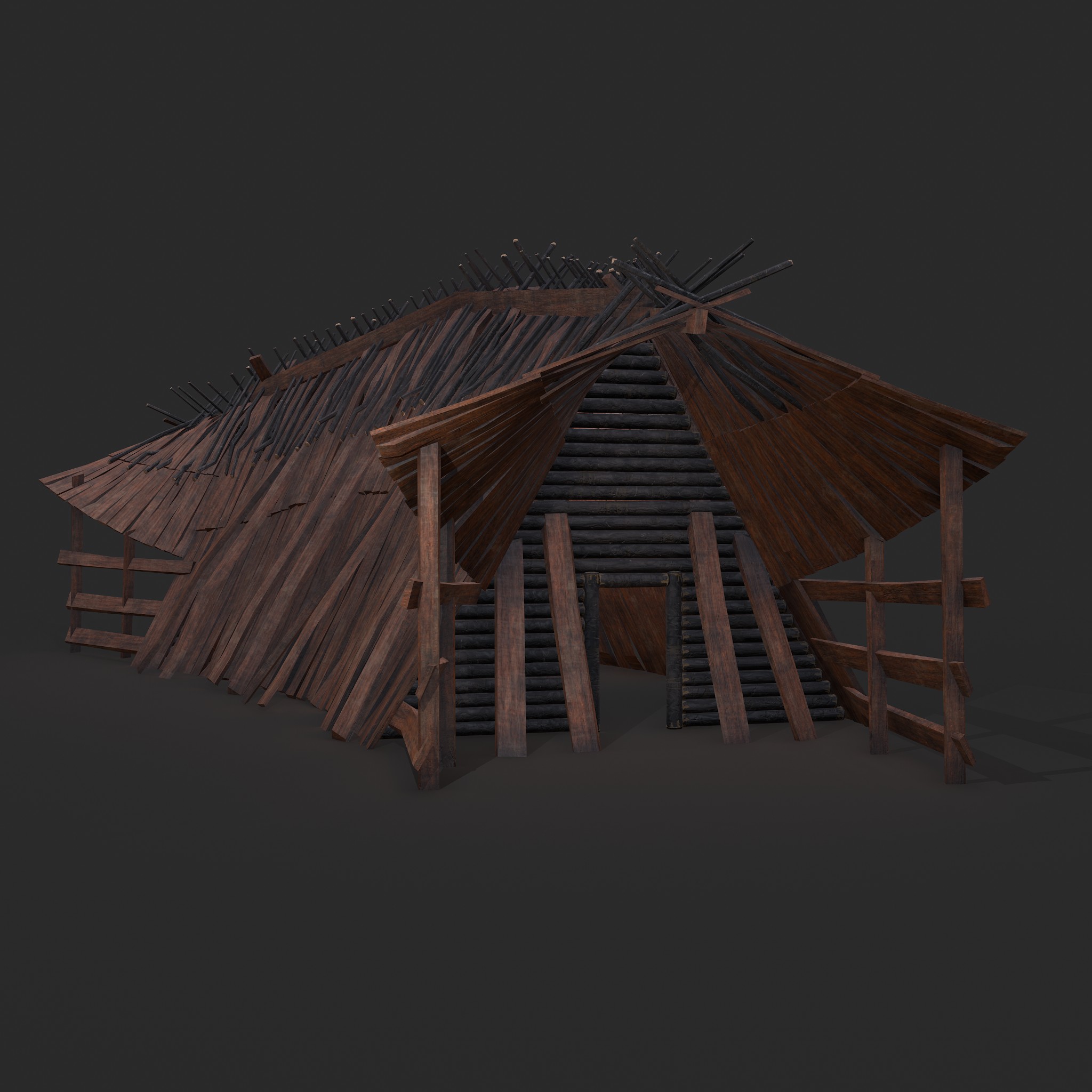 Viking Hut K - 3D Model by Get Dead Entertainment