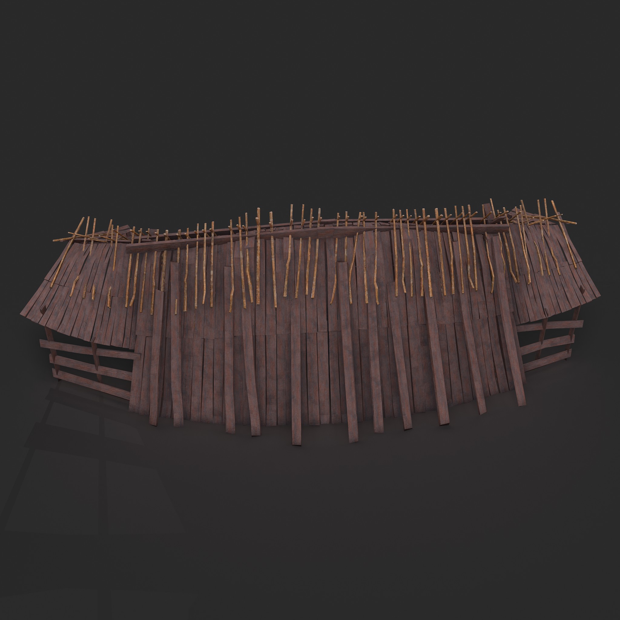 Viking Hut K - 3D Model by Get Dead Entertainment