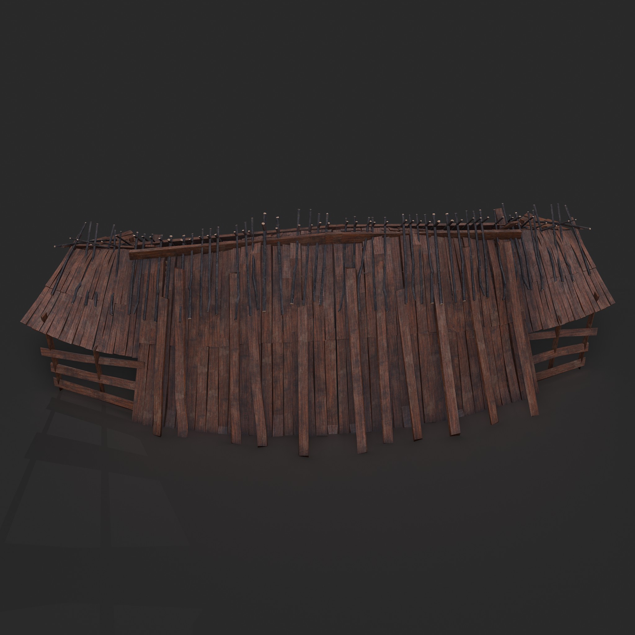Viking Hut K - 3D Model by Get Dead Entertainment
