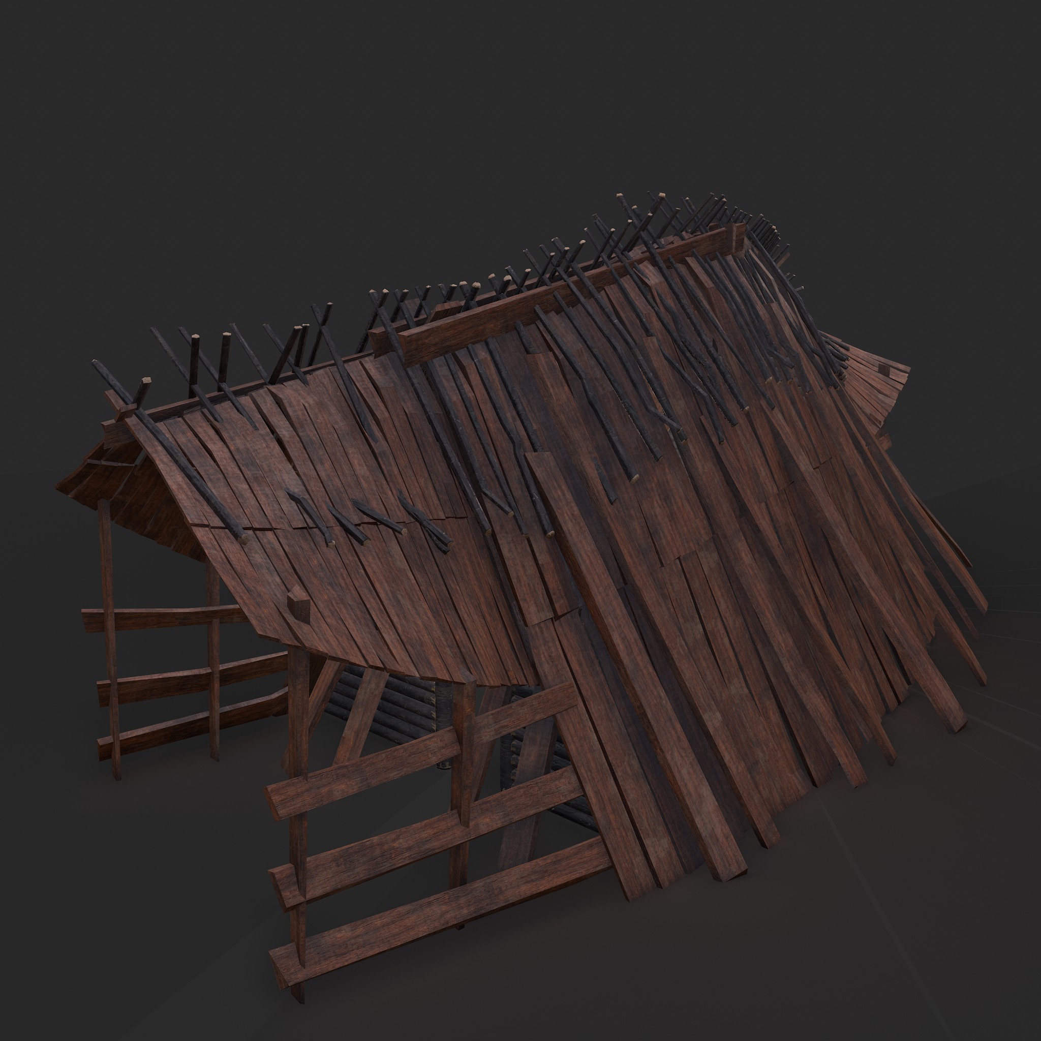 Viking Hut K - 3D Model by Get Dead Entertainment