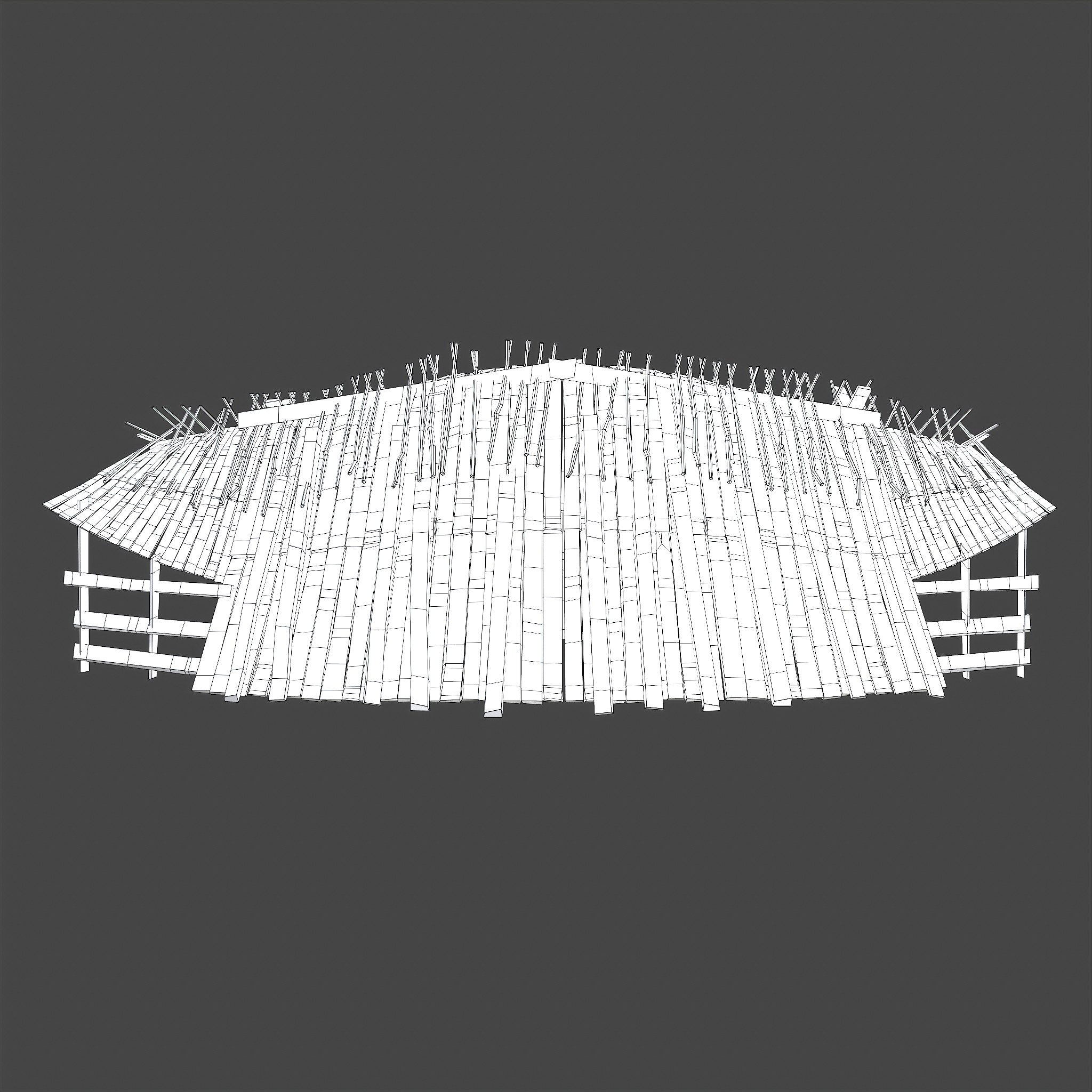 Viking Hut K - 3D Model by Get Dead Entertainment