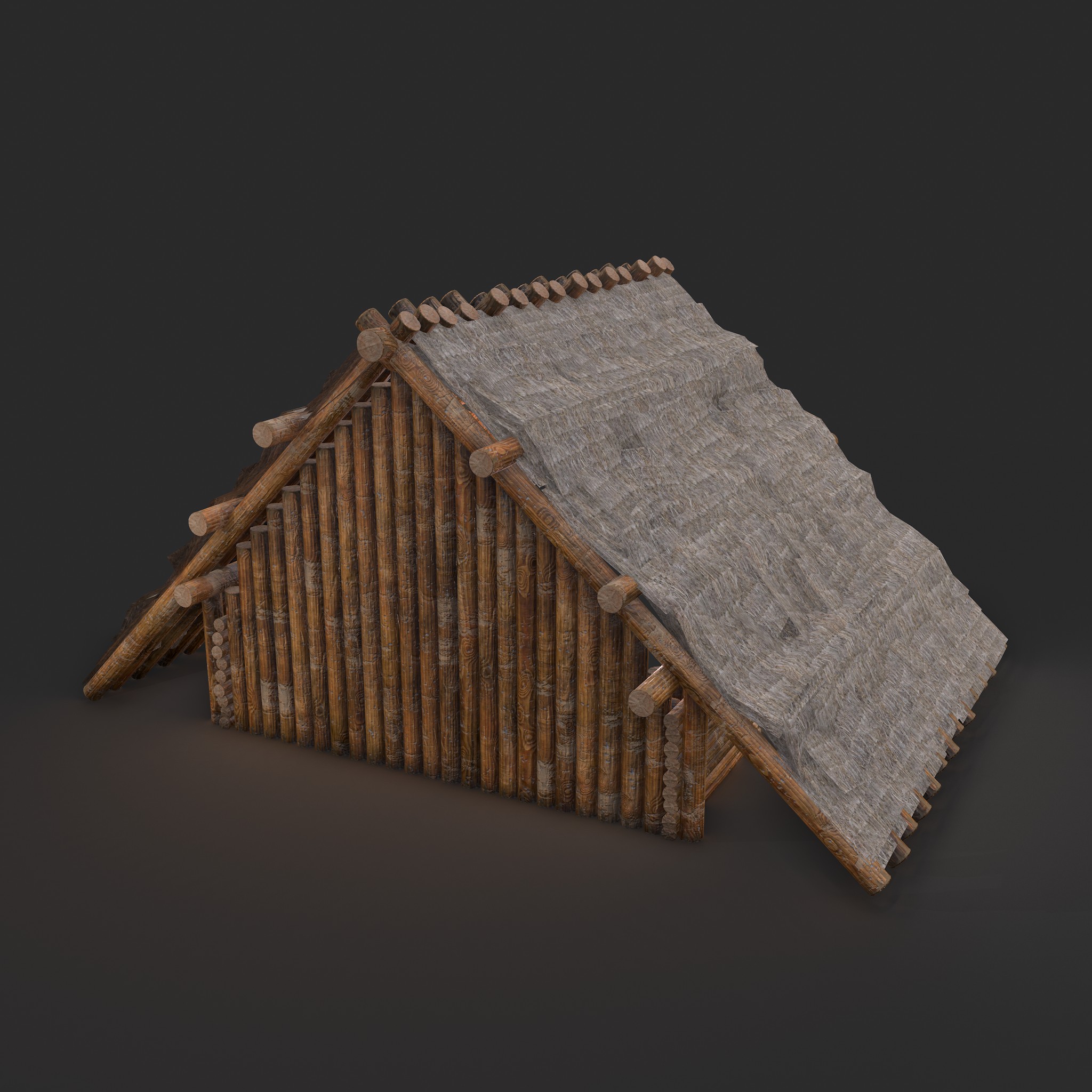 Viking Hut L - 3D Model by Get Dead Entertainment