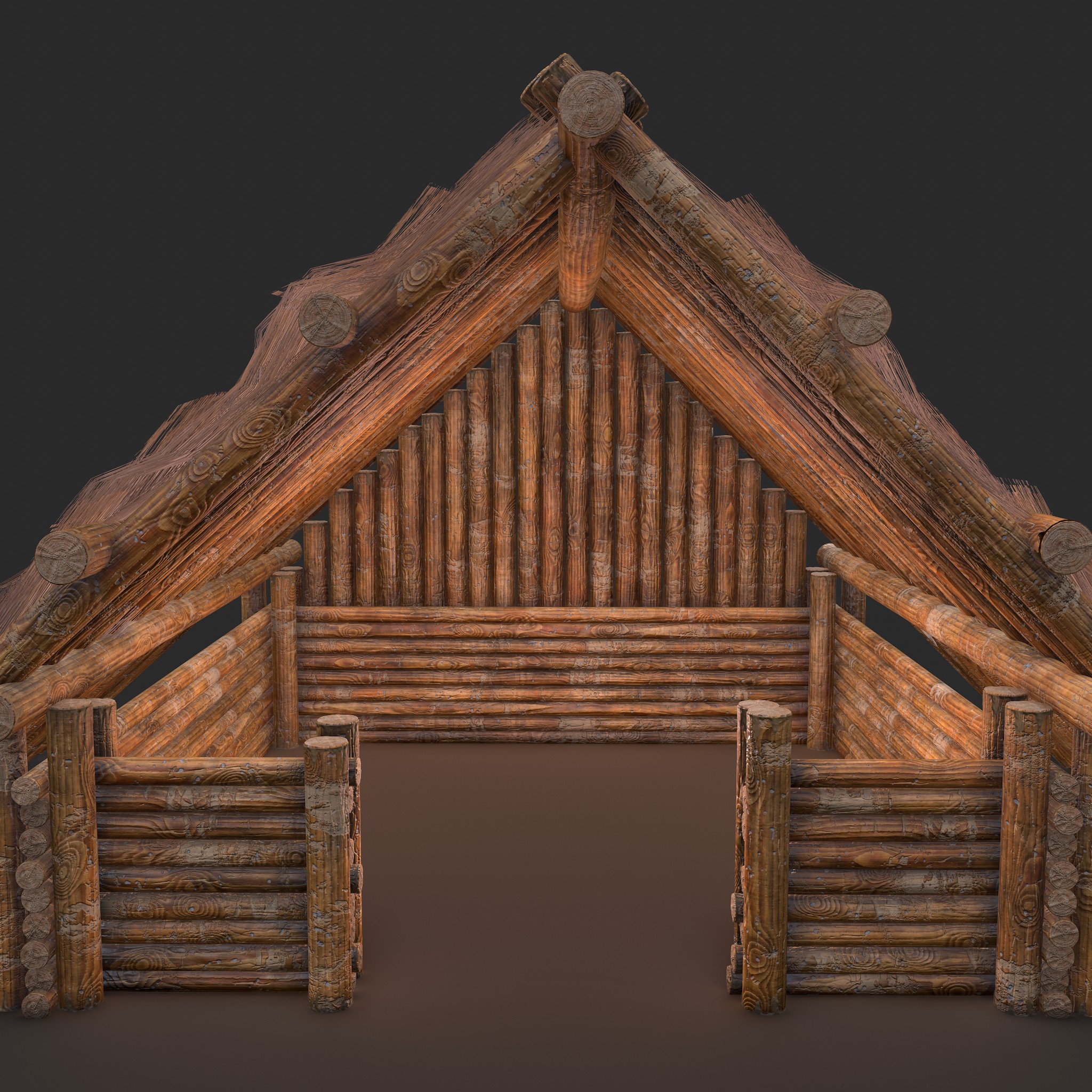 Viking Hut L - 3D Model by Get Dead Entertainment