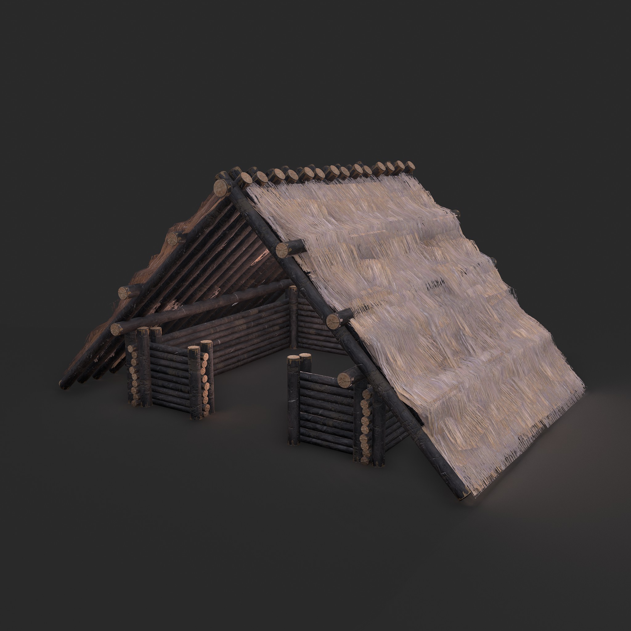 Viking Hut L - 3D Model by Get Dead Entertainment