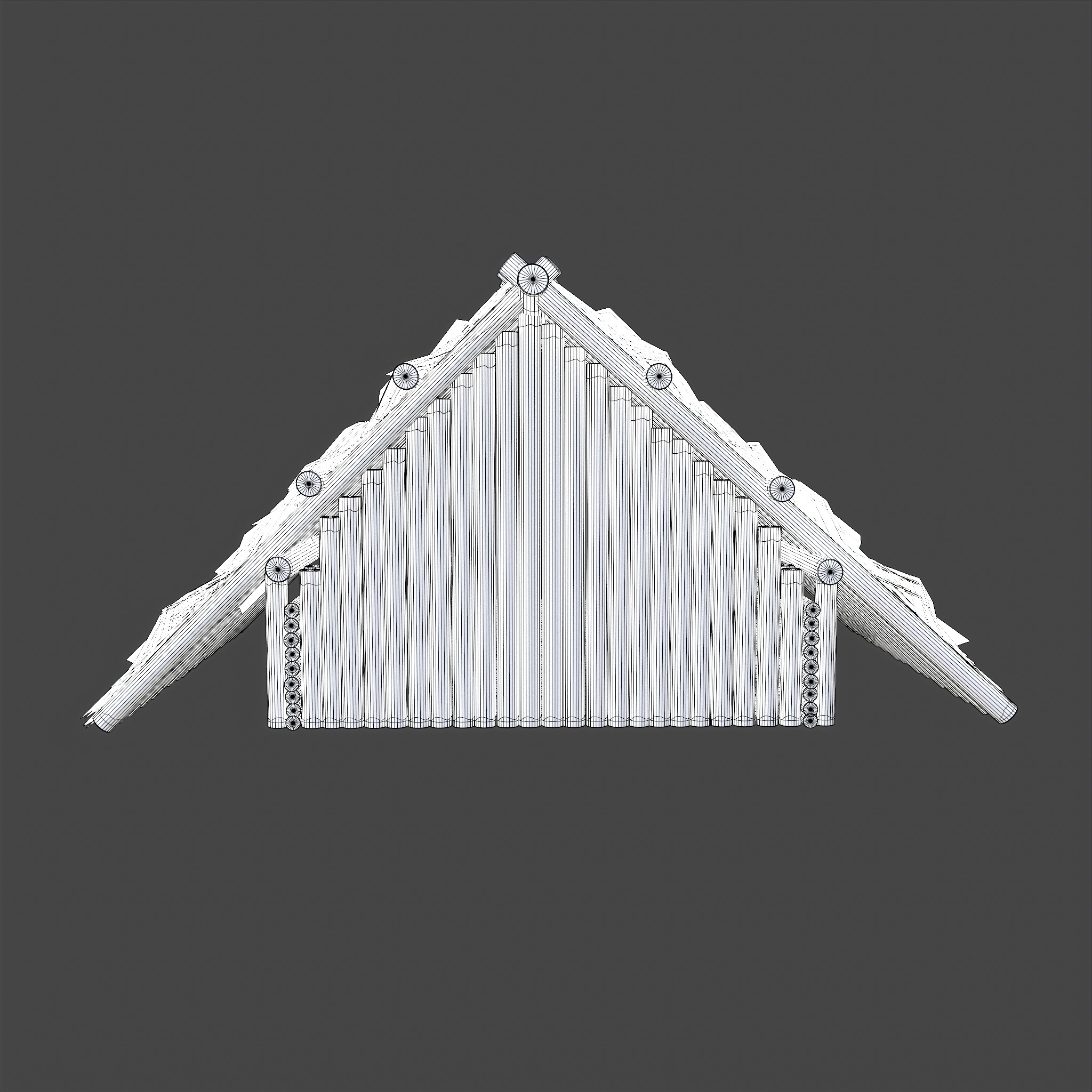 Viking Hut L - 3D Model by Get Dead Entertainment