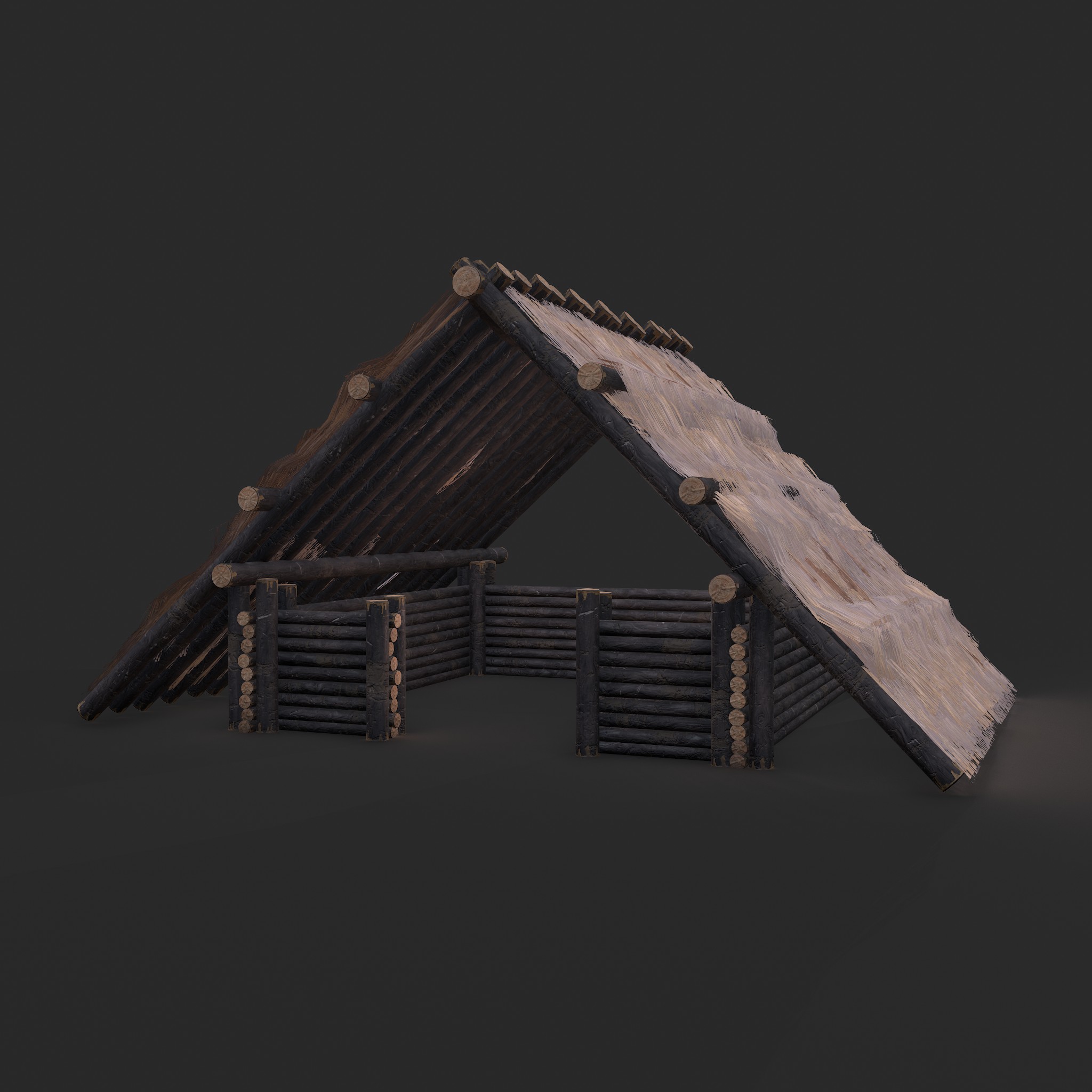 Viking Hut M - 3D Model by Get Dead Entertainment