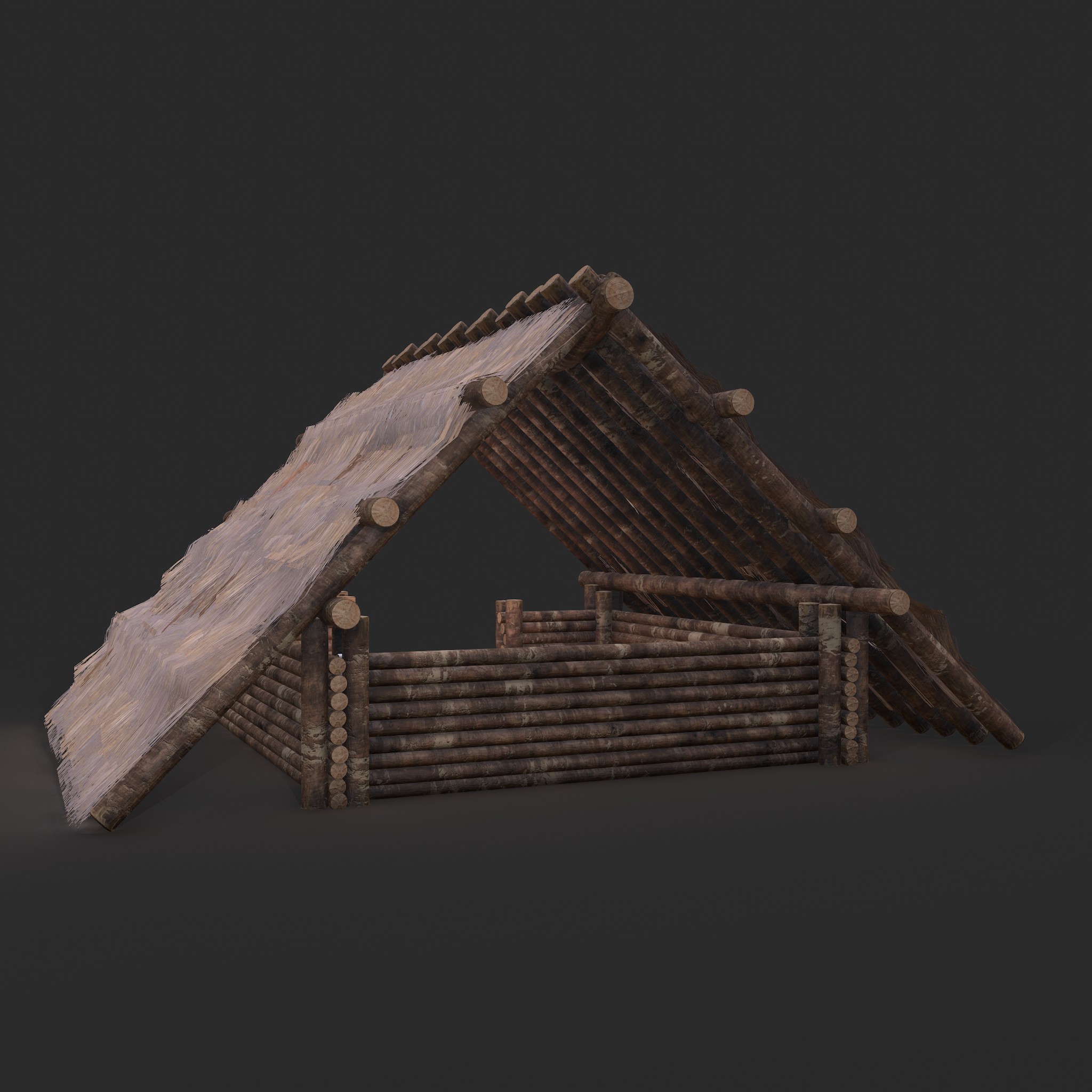 Viking Hut M - 3D Model by Get Dead Entertainment