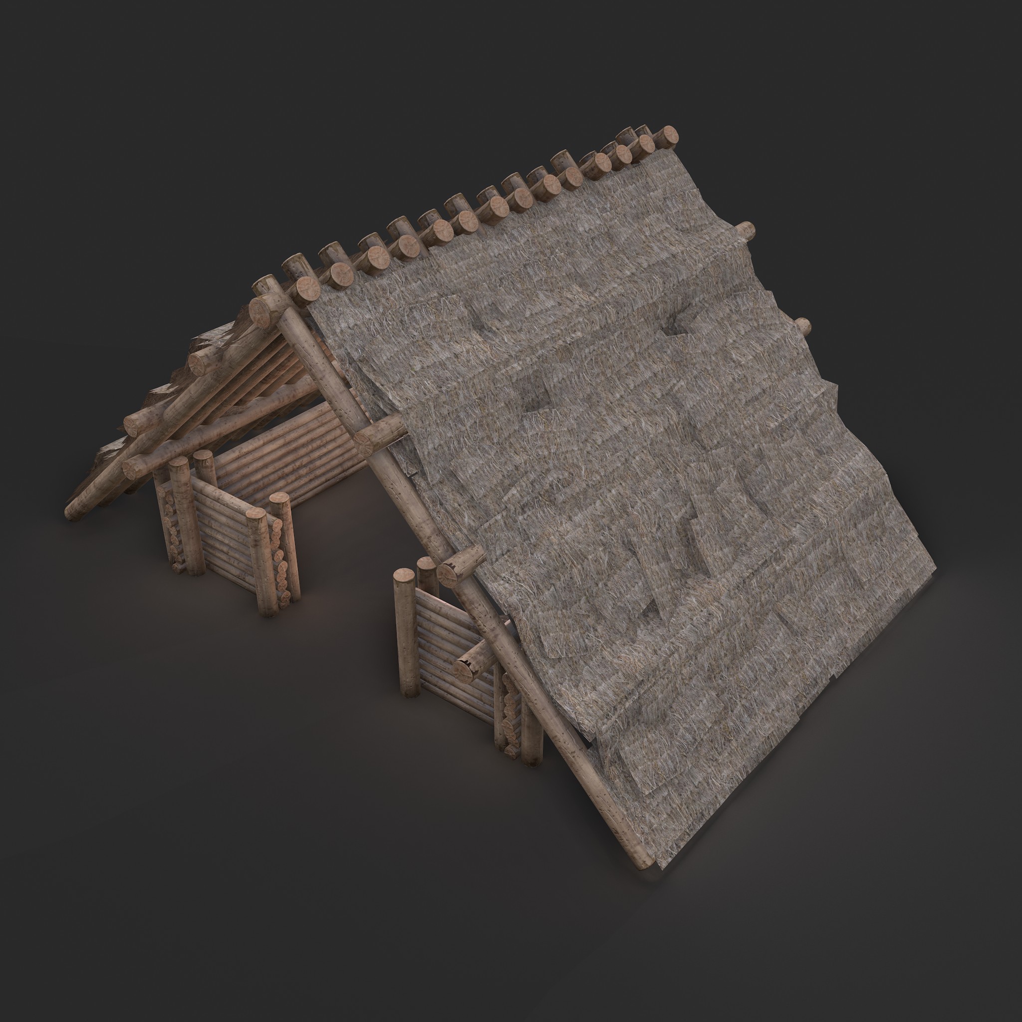 Viking Hut M - 3D Model by Get Dead Entertainment
