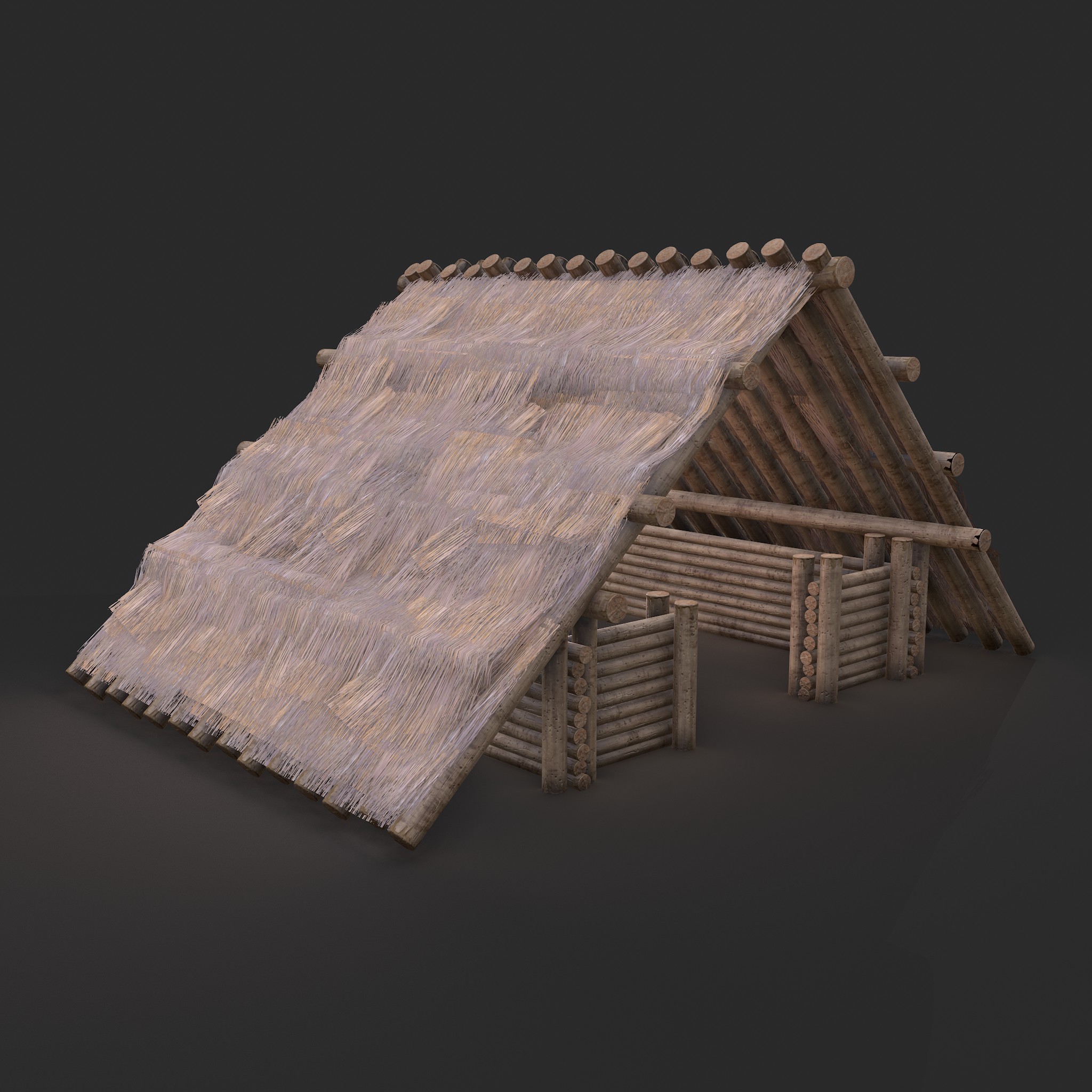 Viking Hut M - 3D Model by Get Dead Entertainment