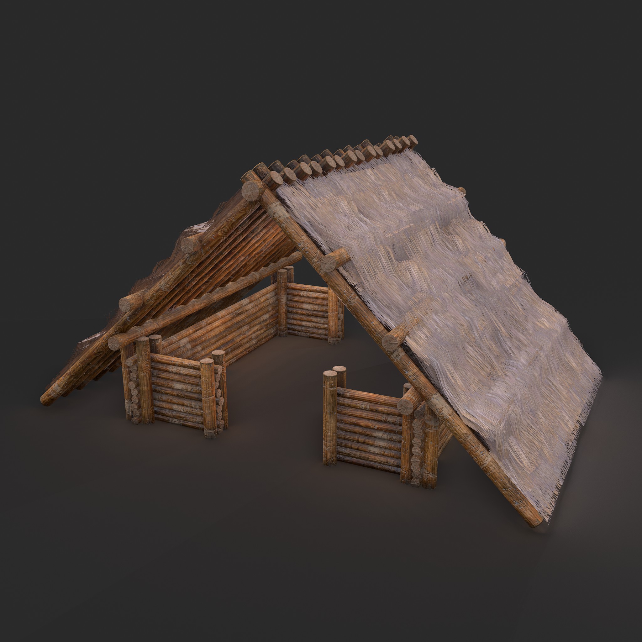 Viking Hut N - 3D Model by Get Dead Entertainment