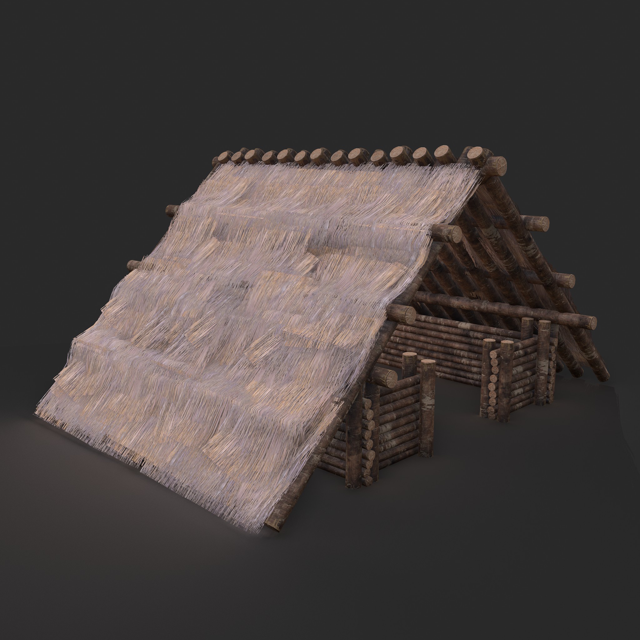 Viking Hut N - 3D Model by Get Dead Entertainment