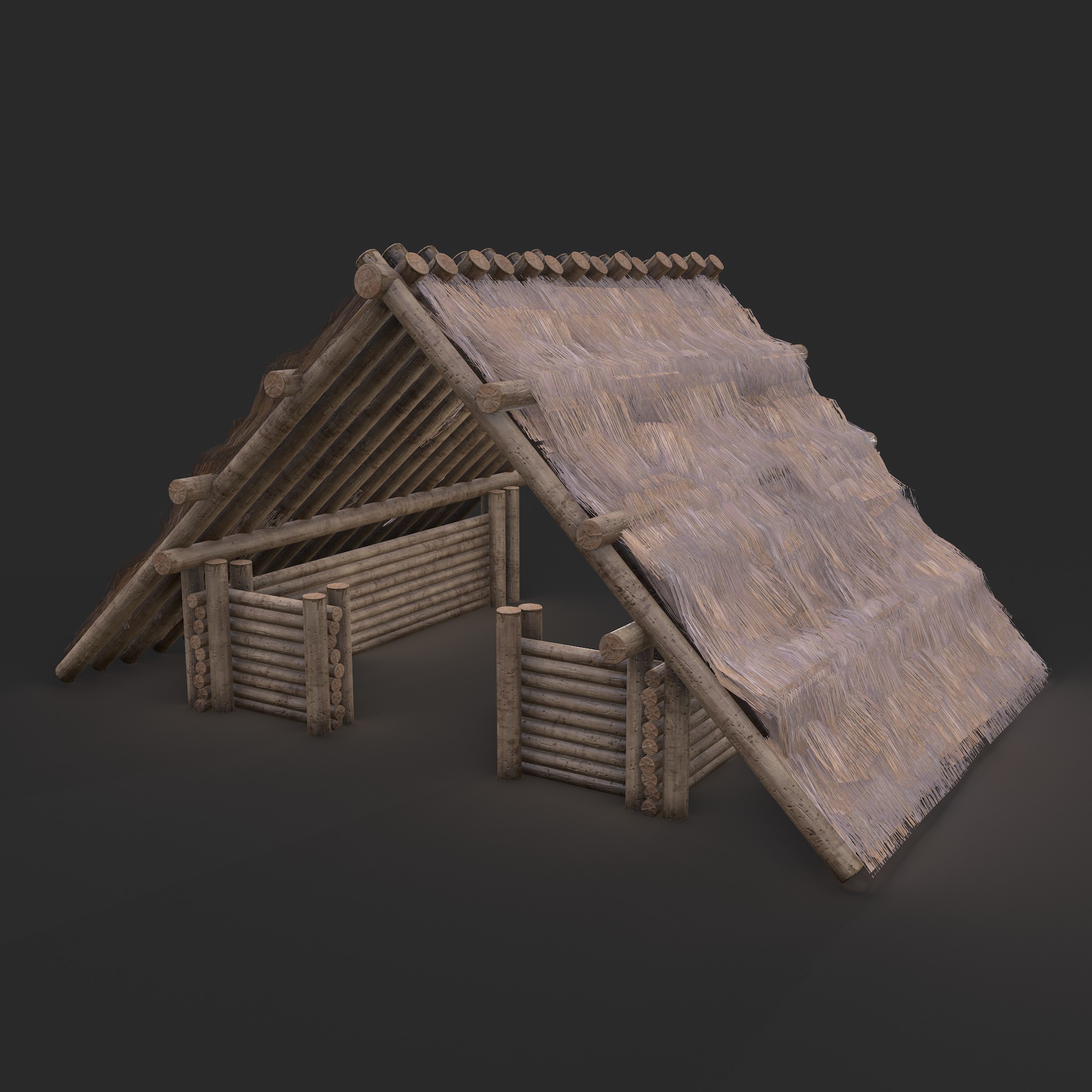 Viking Hut O - 3D Model by Get Dead Entertainment
