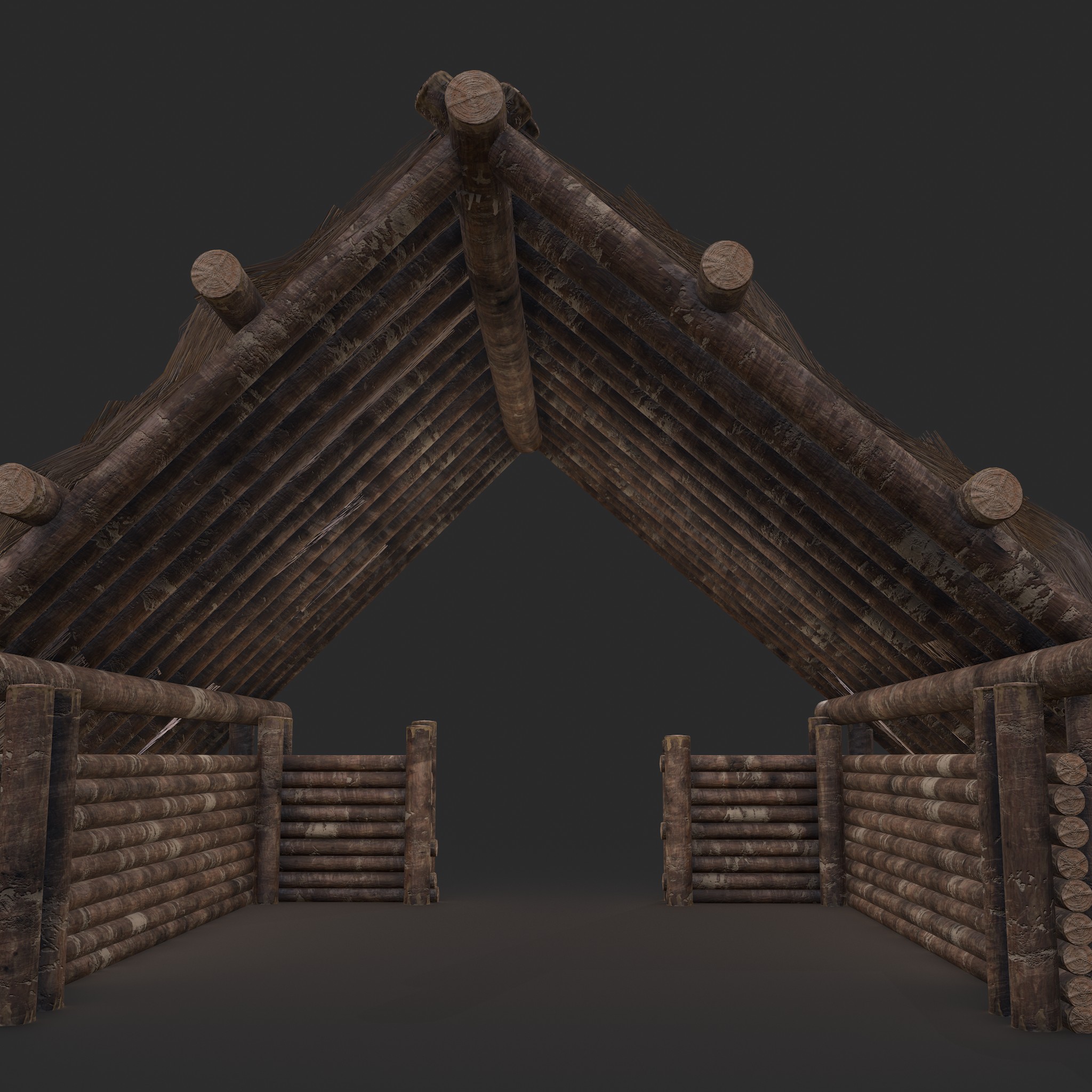 Viking Hut O - 3D Model by Get Dead Entertainment