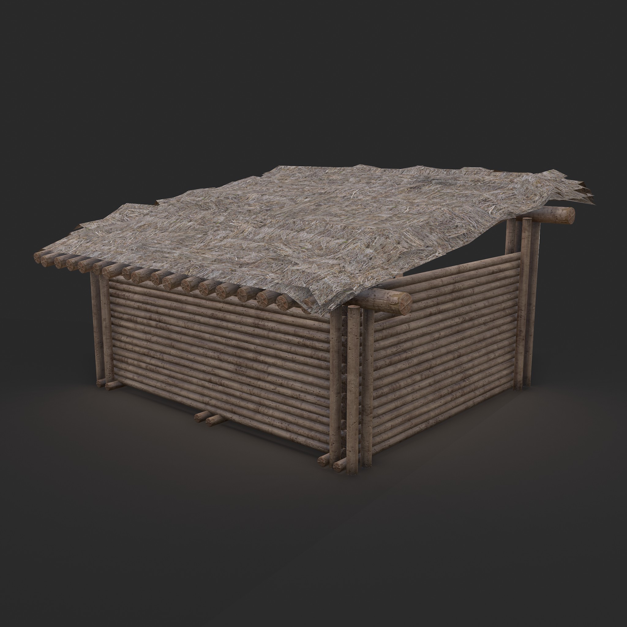 Viking Hut P - 3D Model by Get Dead Entertainment