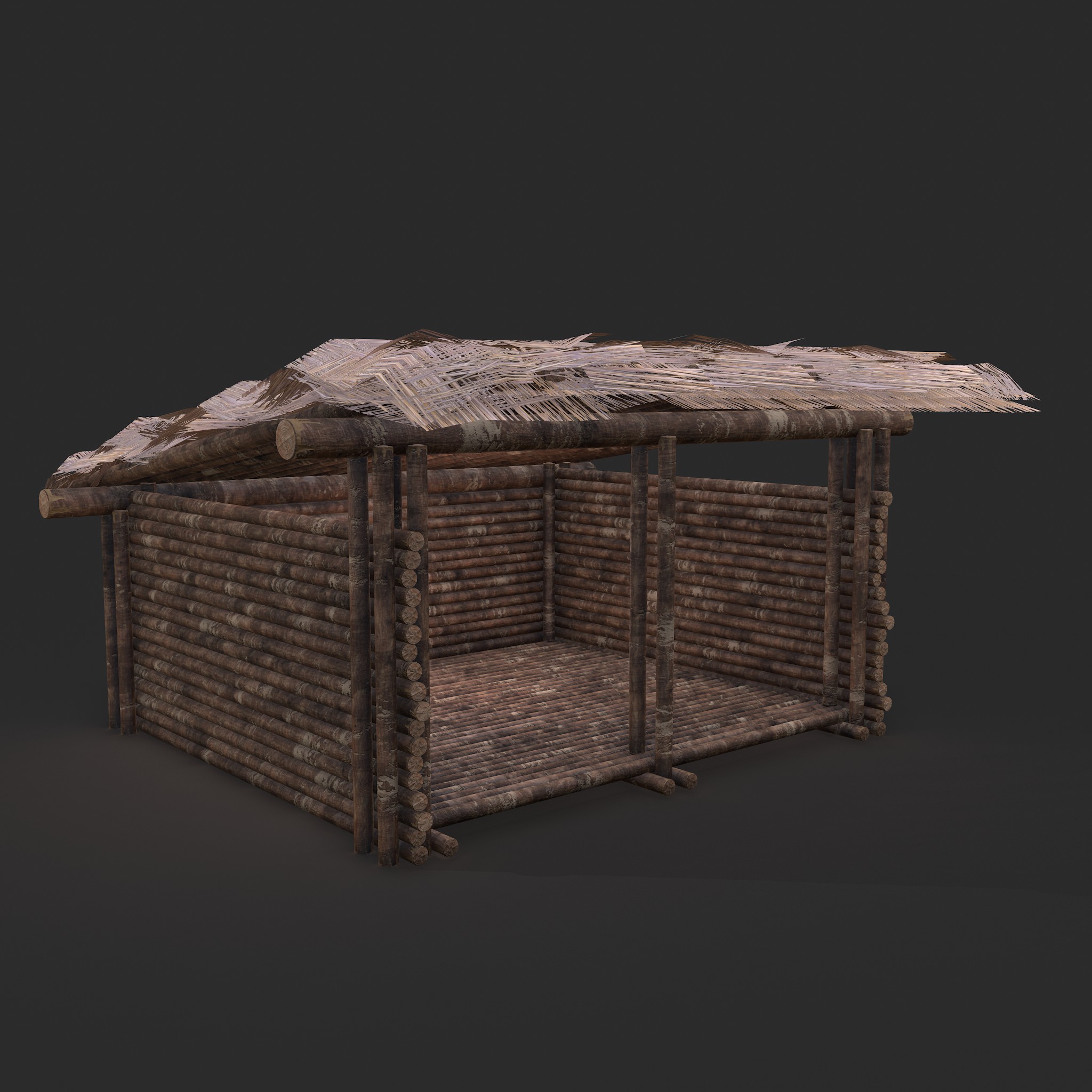 Viking Hut P - 3D Model by Get Dead Entertainment