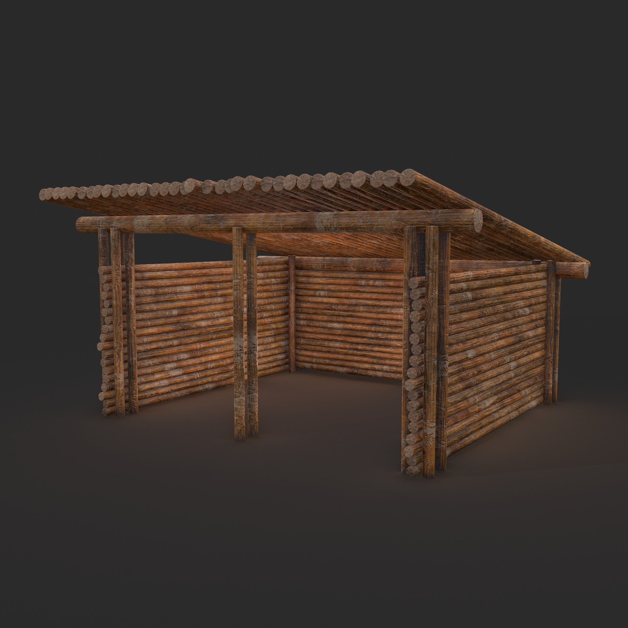 Viking Hut R - 3D Model by Get Dead Entertainment