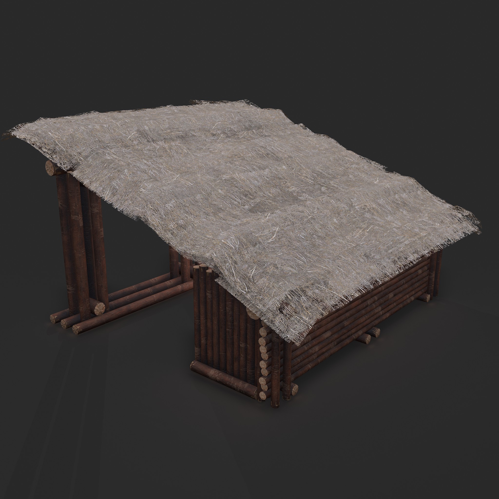Viking Hut W - 3D Model by Get Dead Entertainment